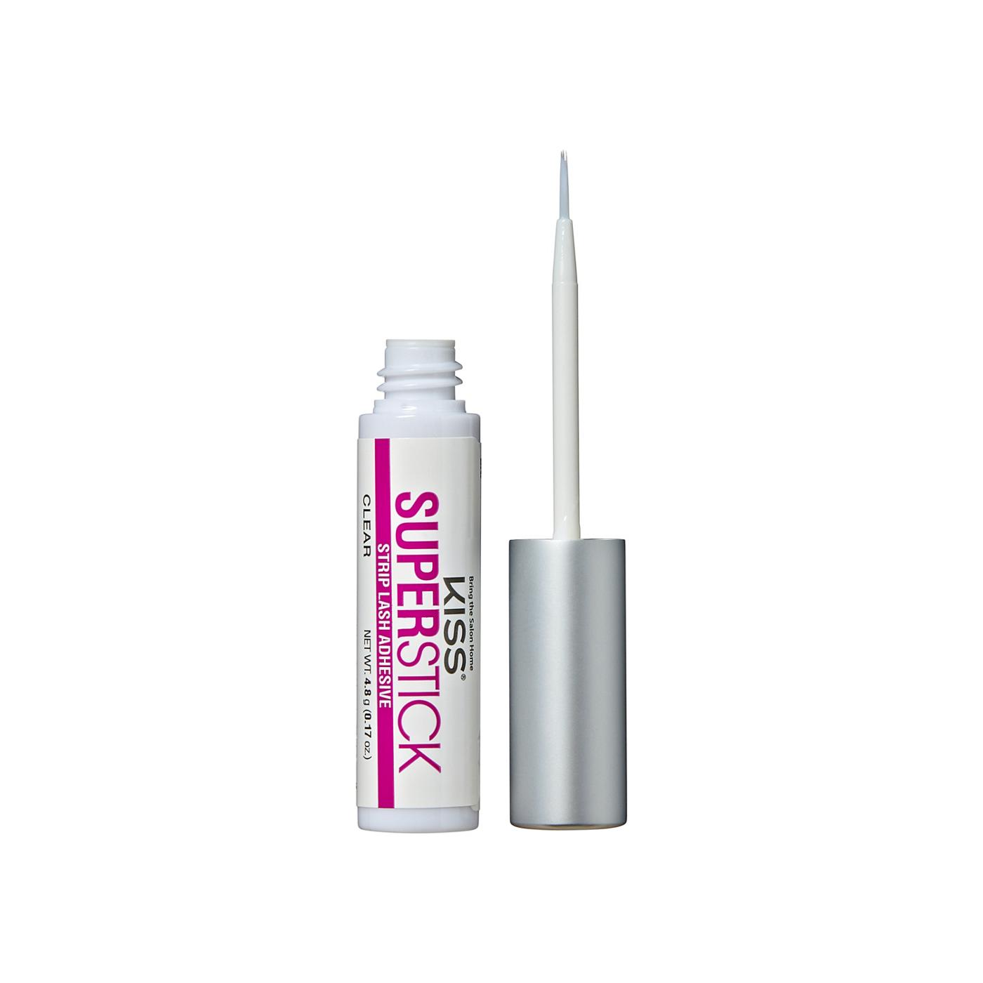 KISS 5 Day Stay Strip Waterproof Lash Adhesive - Clear - Shop False ...