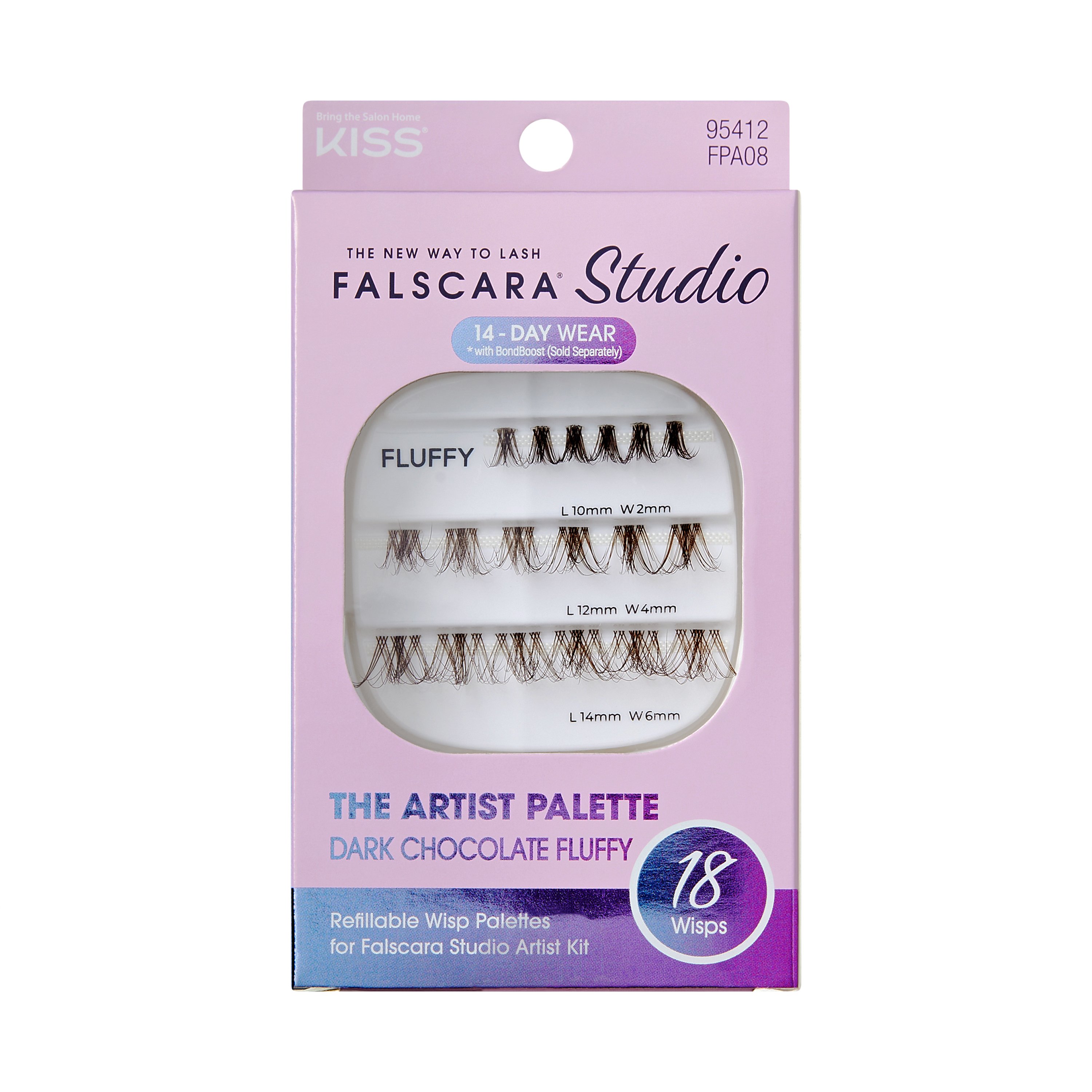 KISS Falscara Studio Palette - 08 Light Delicate - Shop False eyelashes at H-E-B