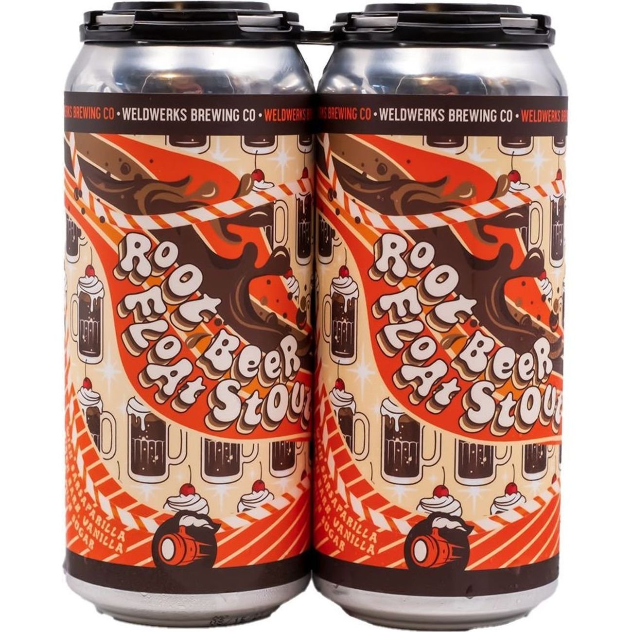 Weldwerks Brewing Root Beer Float Stout Beer 4 pk Cans - Shop Beer at H-E-B