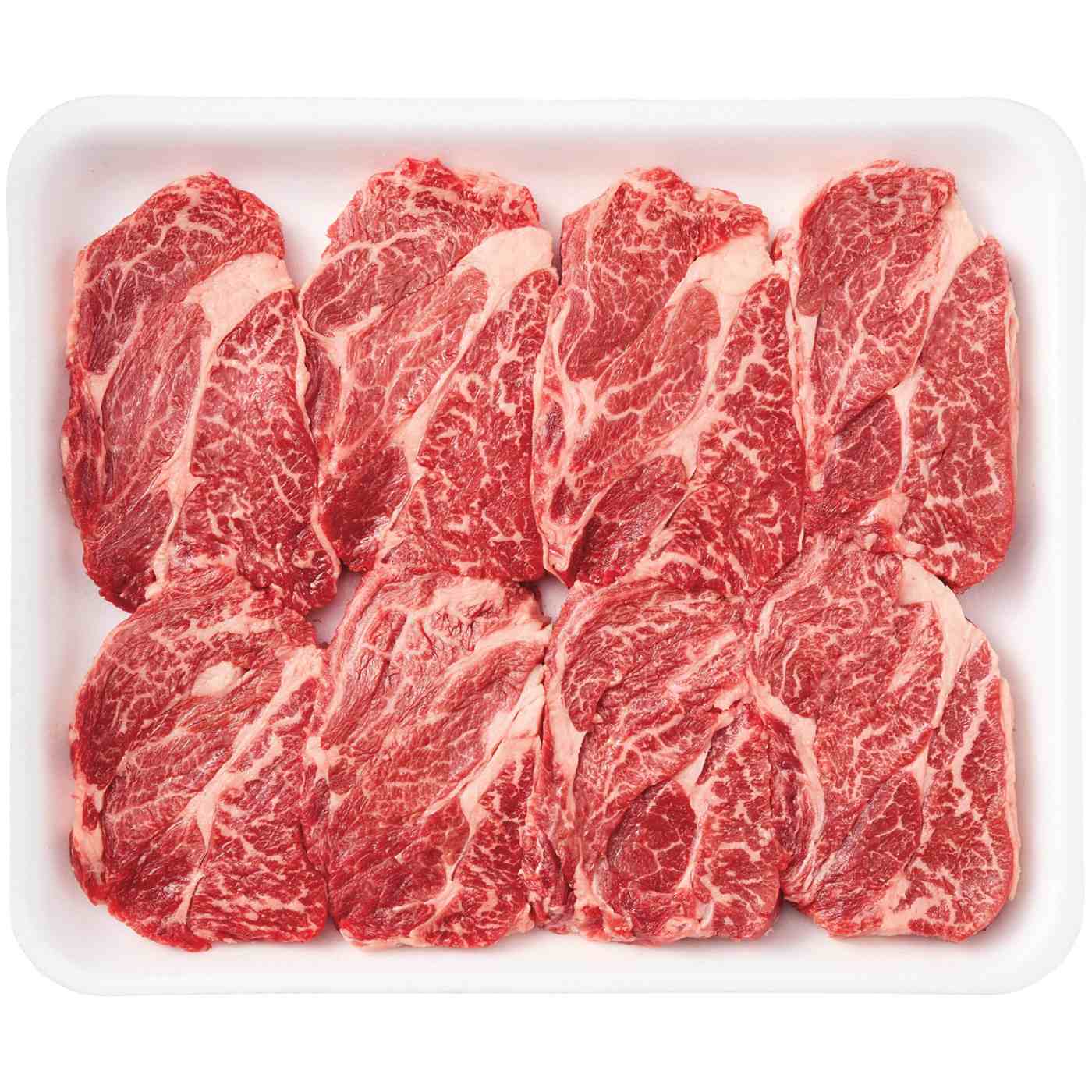 H-E-B American Style Wagyu Beef Chuck Eye Steak - Thick Cut Value Pack ...