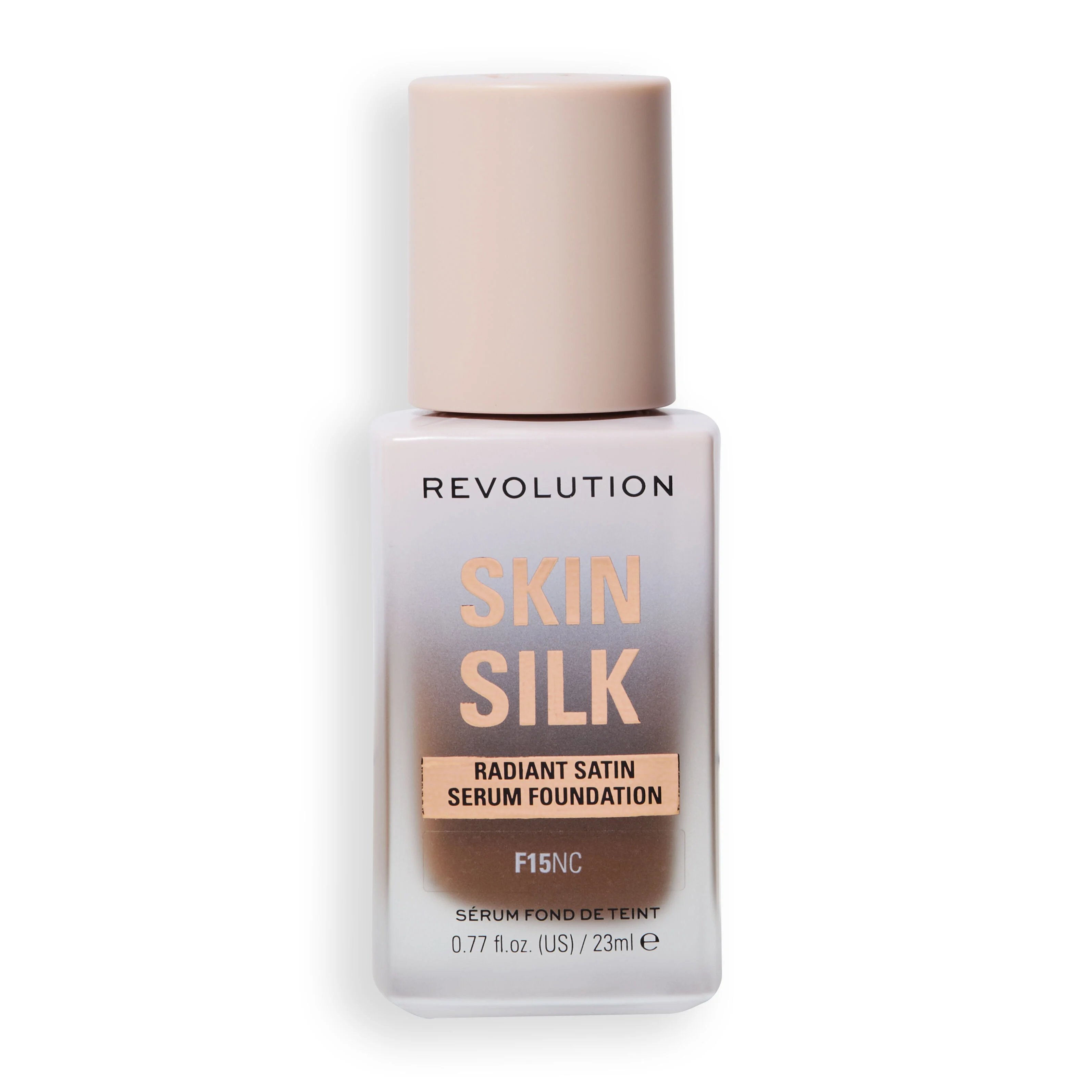 Makeup Revolution Skin Silk Serum Foundation - F15 - Shop Foundation at ...