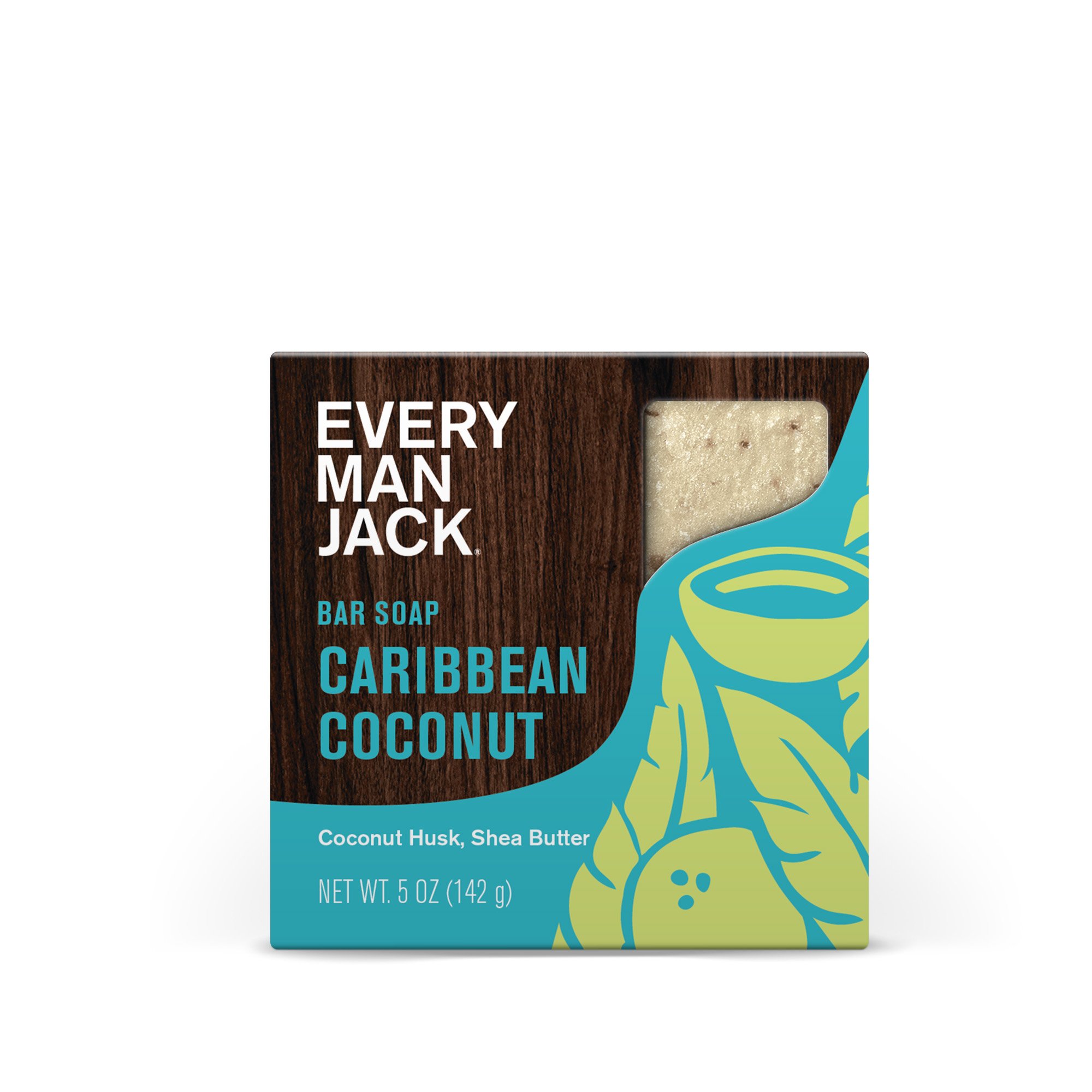 Every Man Jack Cold Processed Men's Bar Soap - Caribbean Coconut - Shop ...