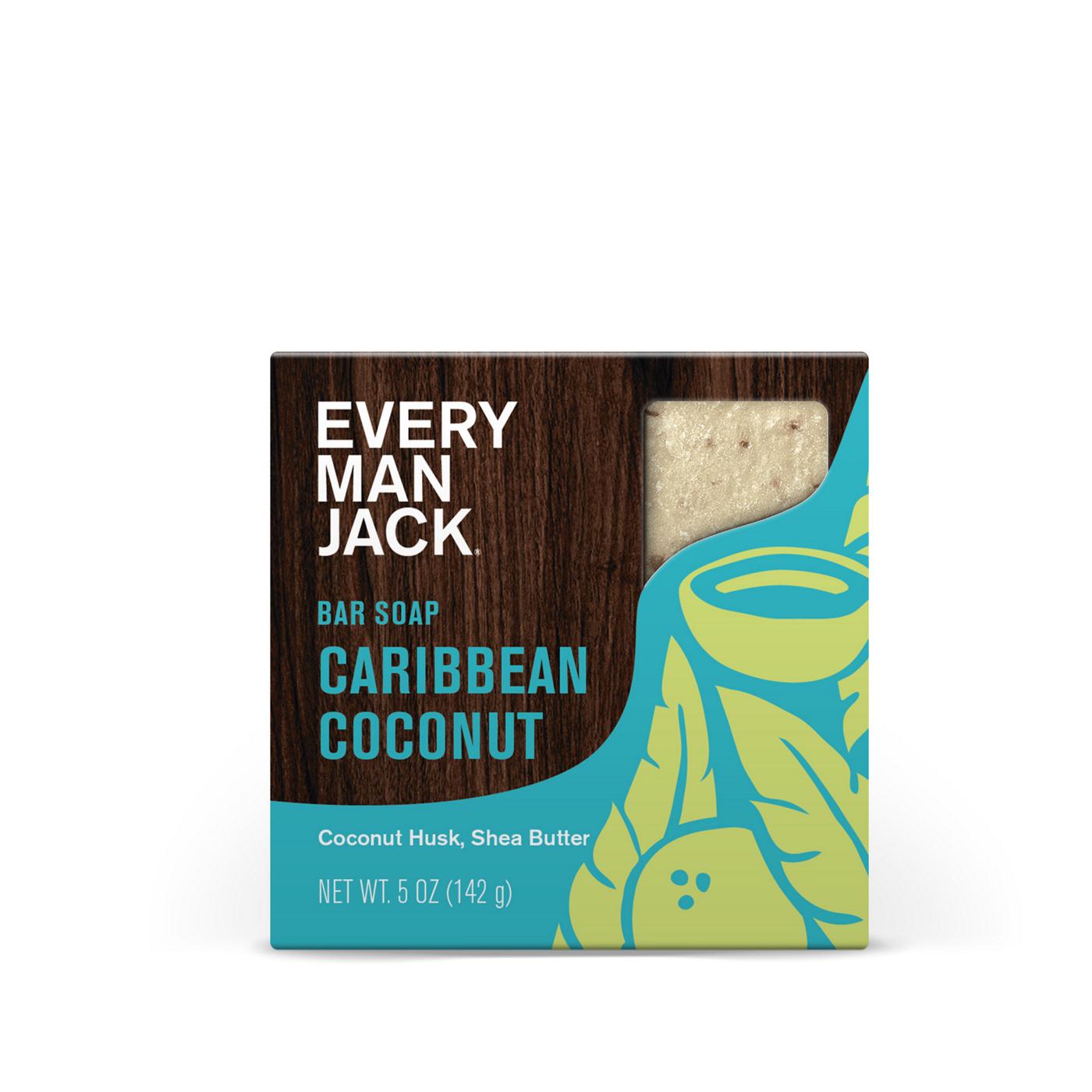 Every Man Jack Cold Processed Men's Bar Soap - Caribbean Coconut - Shop ...