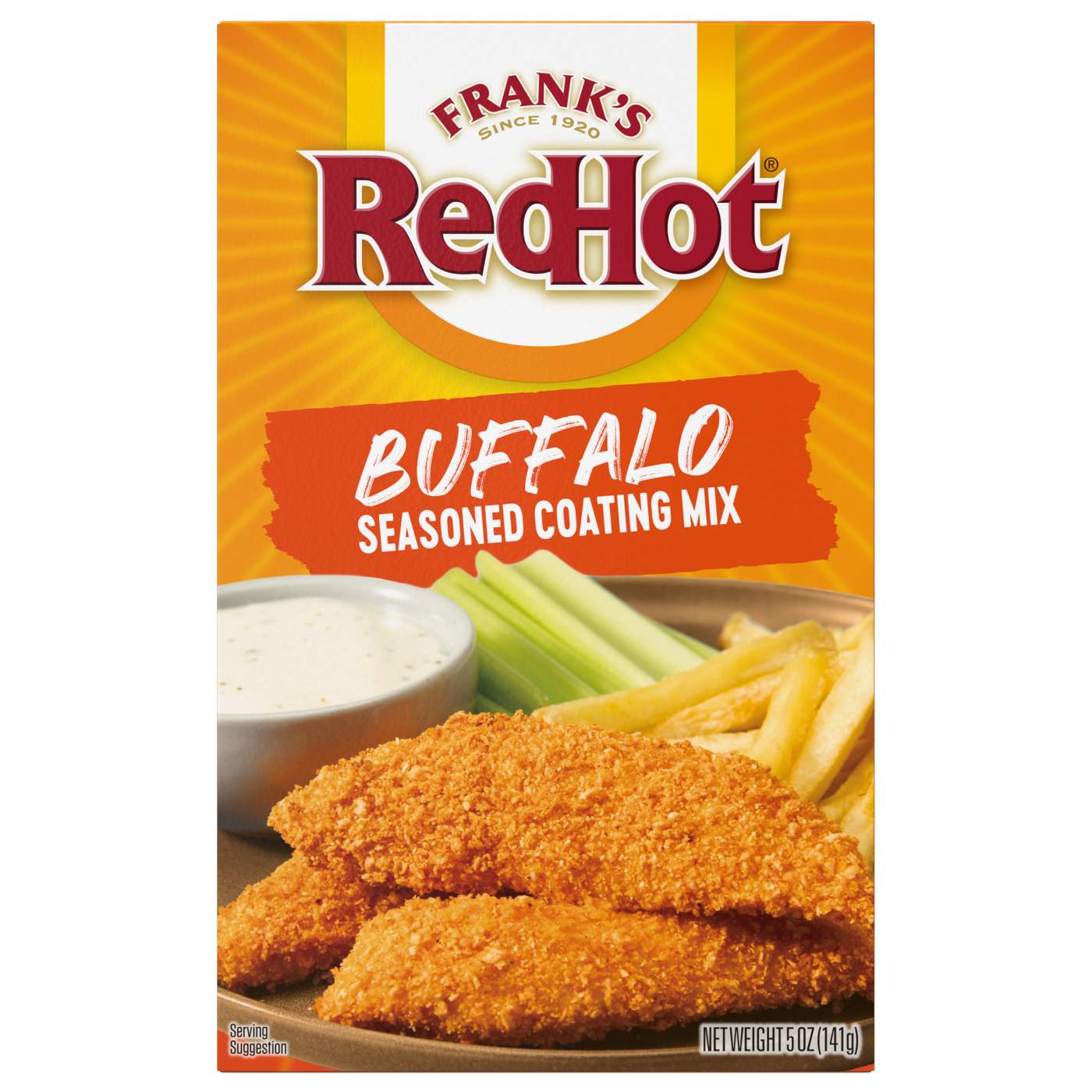 Frank's RedHot Buffalo Seasoned Coating Mix - Shop Breading & crumbs at ...