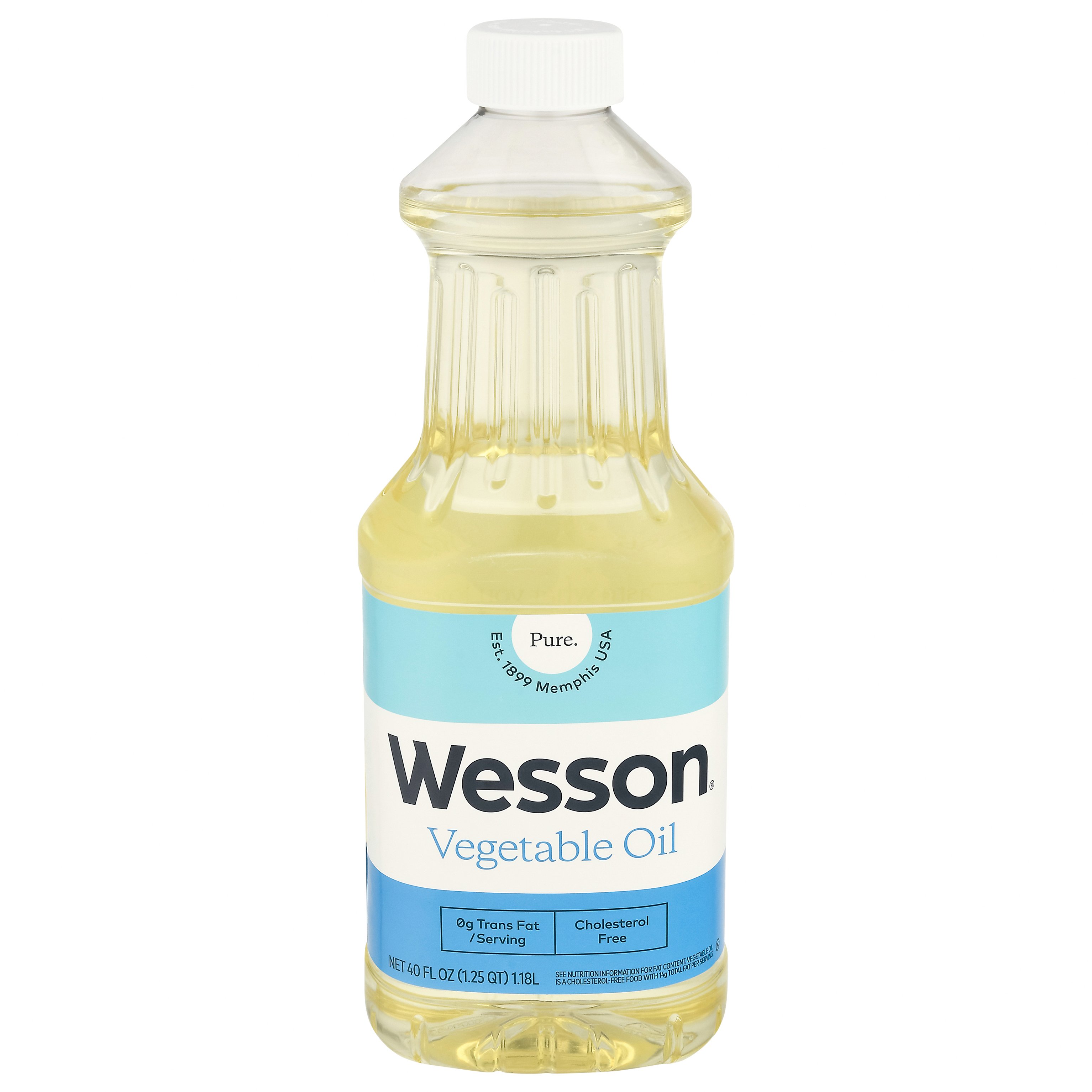Wesson Vegetable Oil - Shop Oils at H-E-B