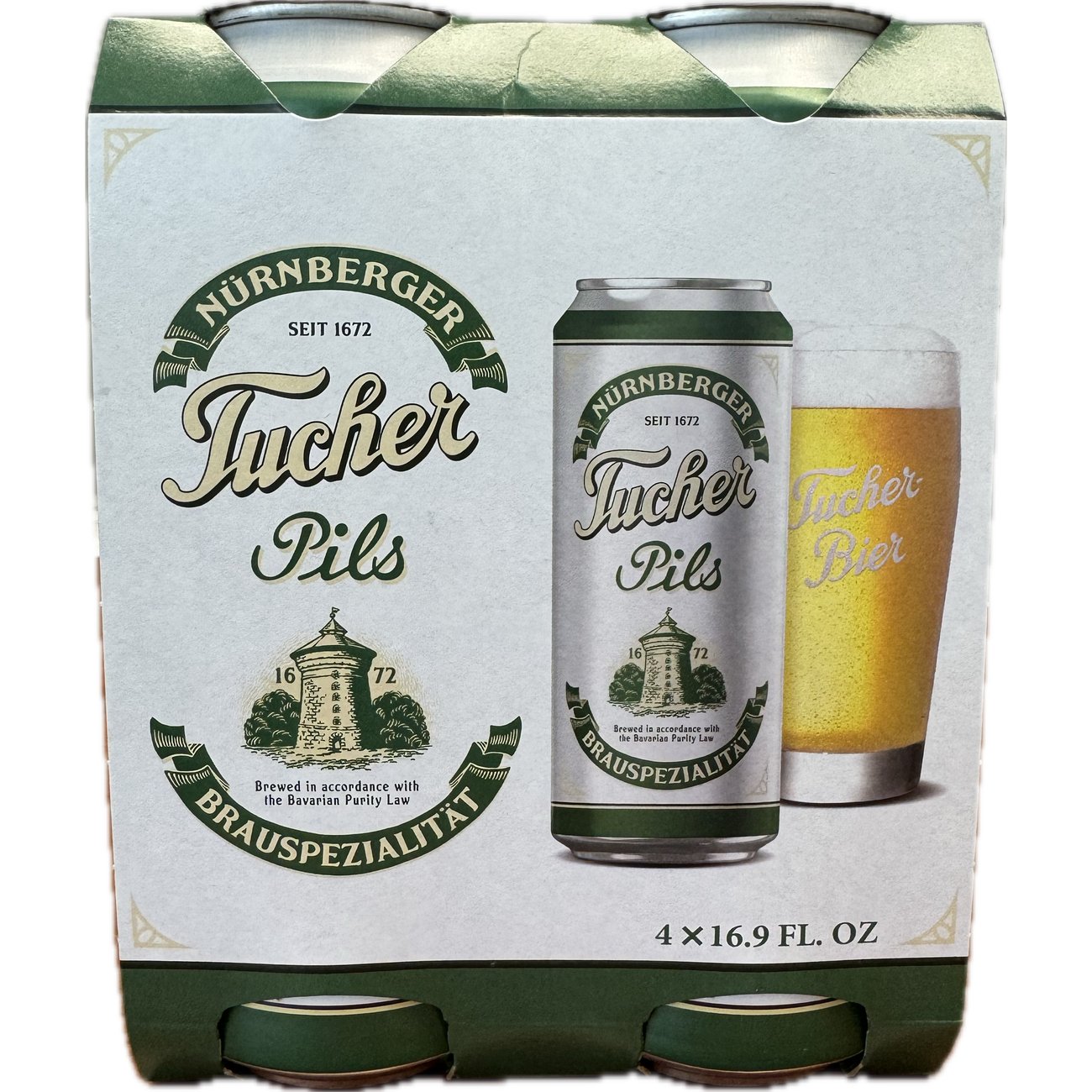 Tucher Pilsner Beer 4 pk Cans - Shop Beer at H-E-B