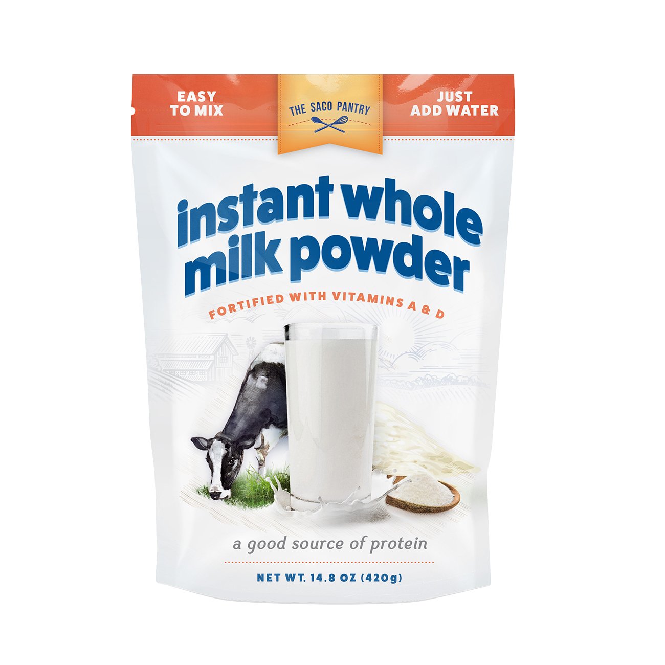 Saco Instant Whole Milk Powder - Shop Milk at H-E-B