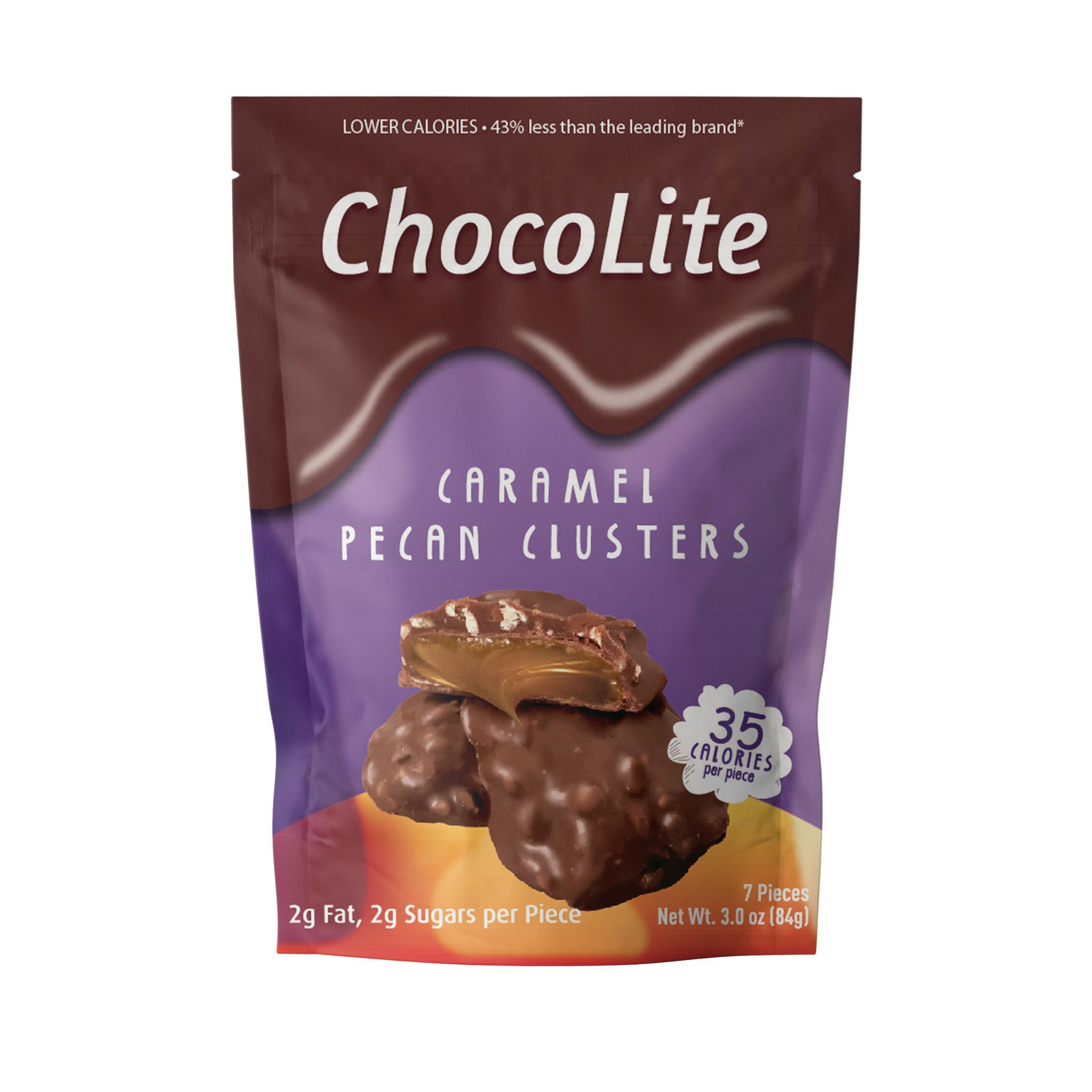 Chocolite Caramel Pecan Clusters - Shop Diet & fitness at H-E-B
