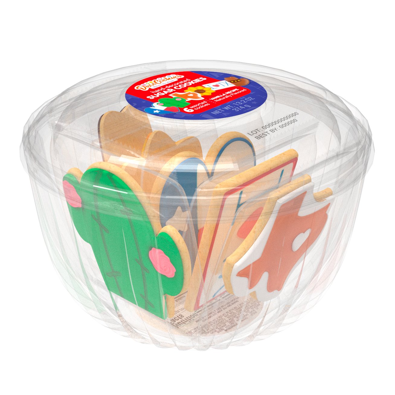 DecoCookies Hand-Decorated Texas Sugar Cookies - Shop Cookies at H-E-B