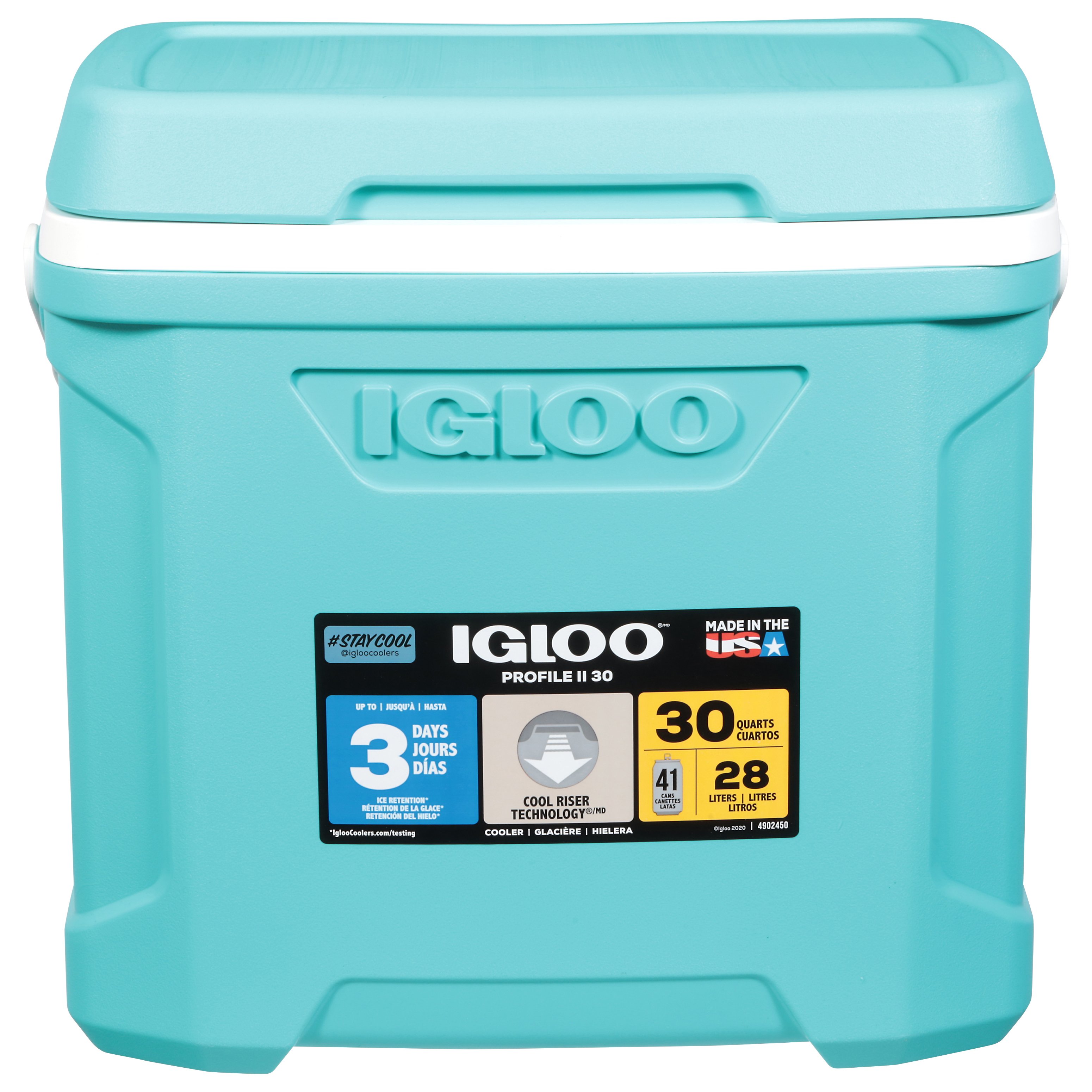 Igloo Profile II Cooler - Teal - Shop Coolers & ice packs at H-E-B