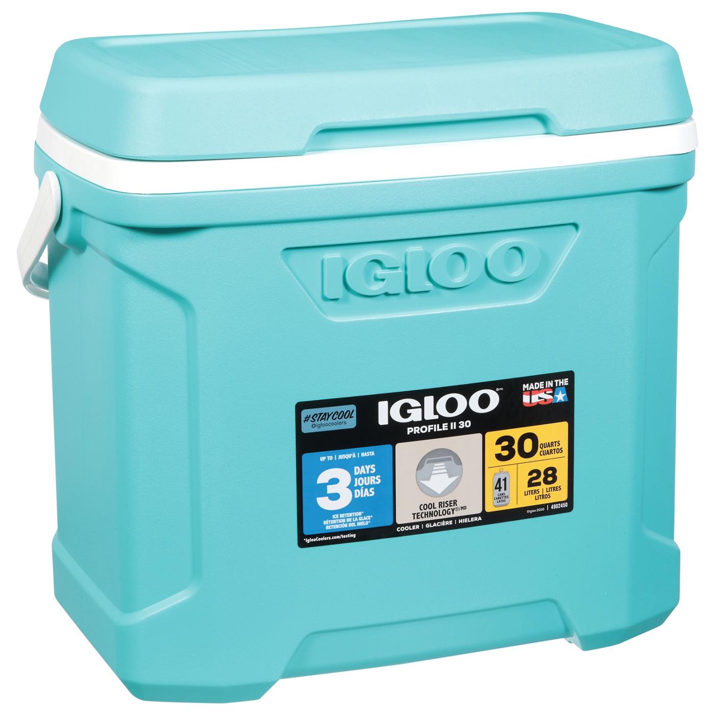 Igloo Profile II Cooler - Teal - Shop Coolers & ice packs at H-E-B