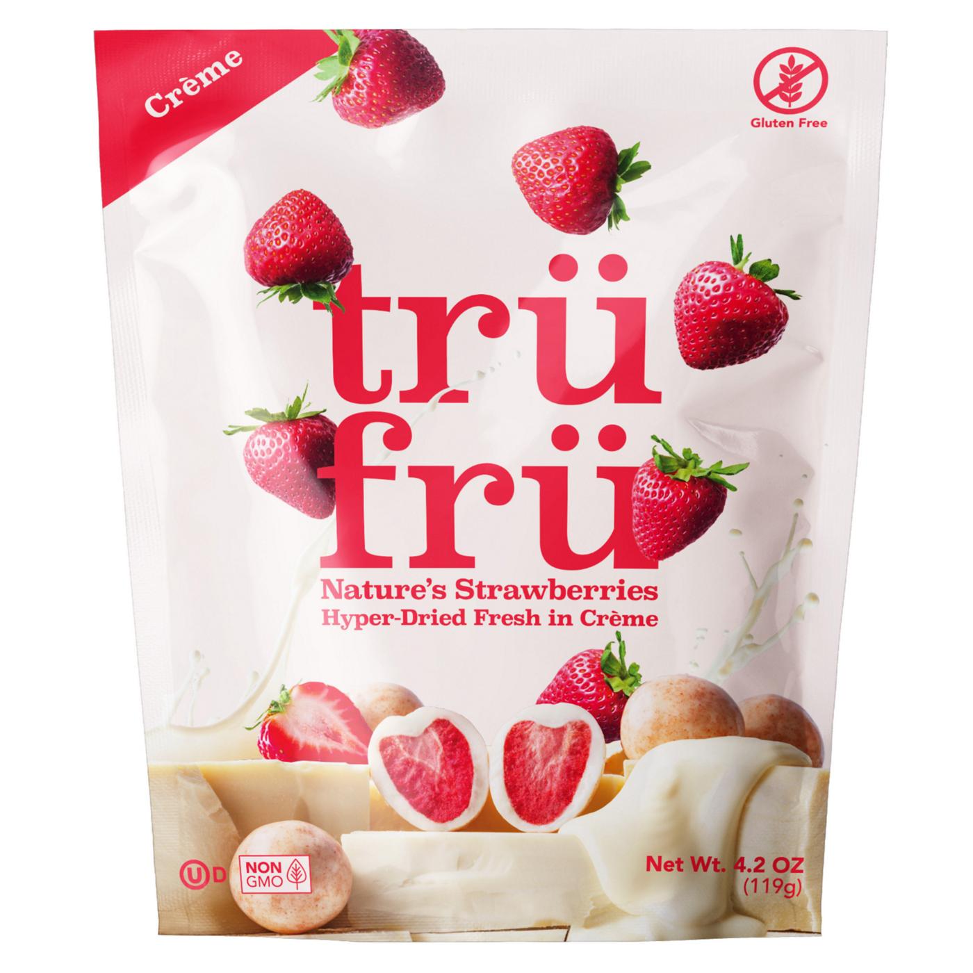 Tru Fru Freeze Dried Strawberries & Crème - Shop Candy at H-E-B