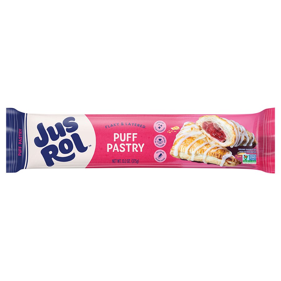 Jus-Rol Puff Pastry Pre-Rolled Dough - Shop Biscuit & cookie dough at H-E-B