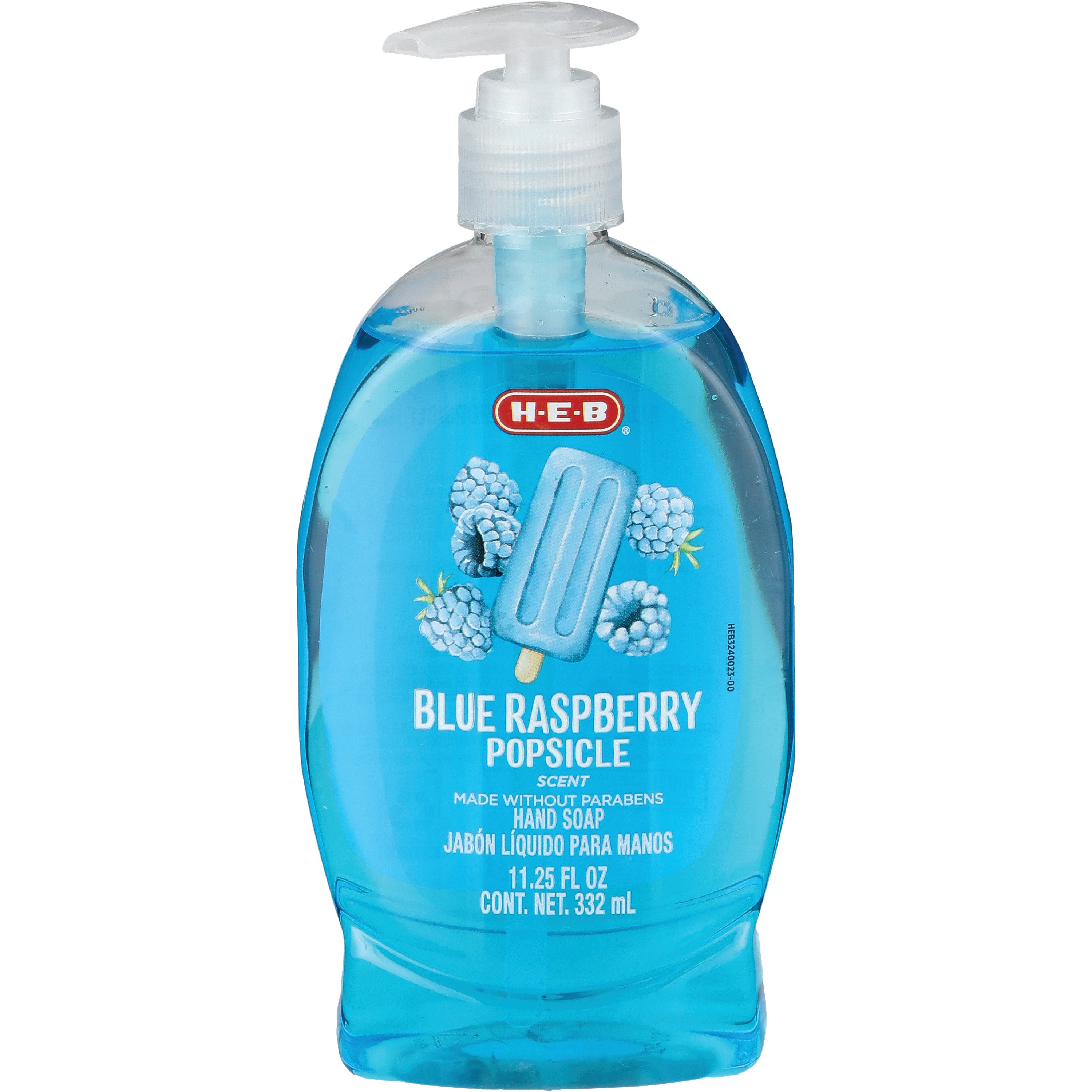 H-E-B Liquid Hand Soap - Blue Raspberry Popsicle Scent - Shop Hand ...