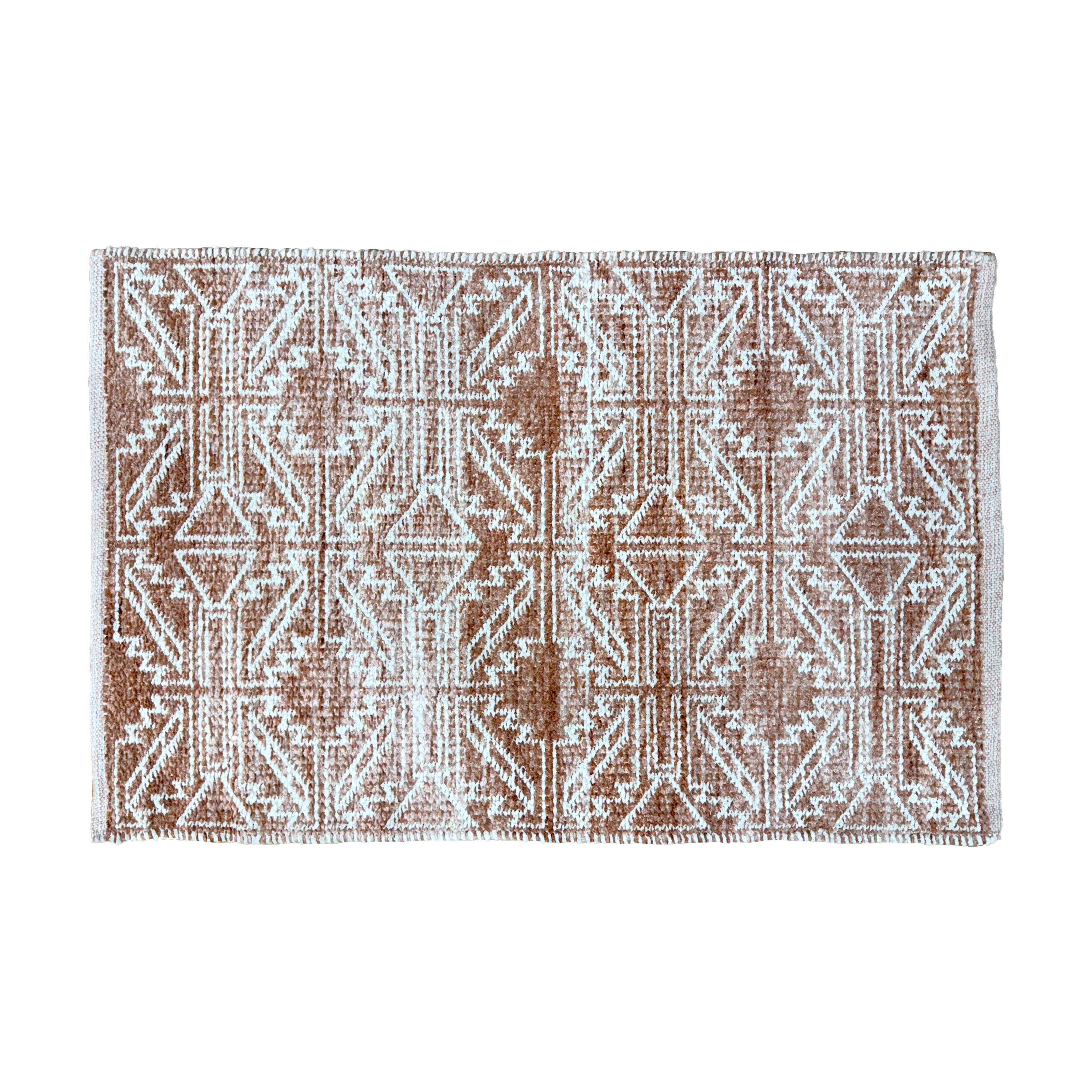 Haven + Key Hand Woven Scatter Rug - Pink Aztec - Shop Rugs & mats at H-E-B