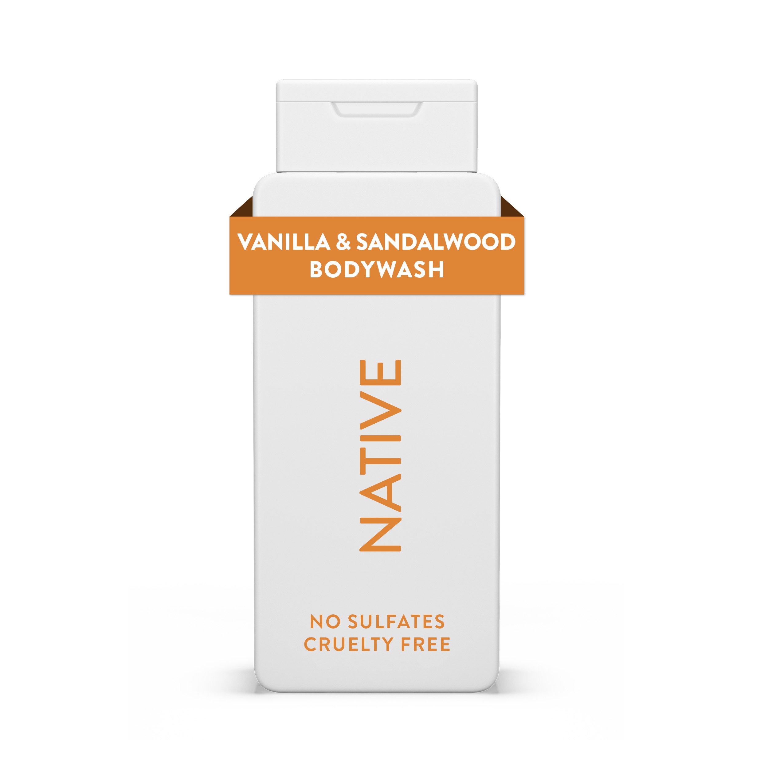 Native Bodywash - Vanilla & Sandalwood, Sulfate Free - Shop Body wash ...