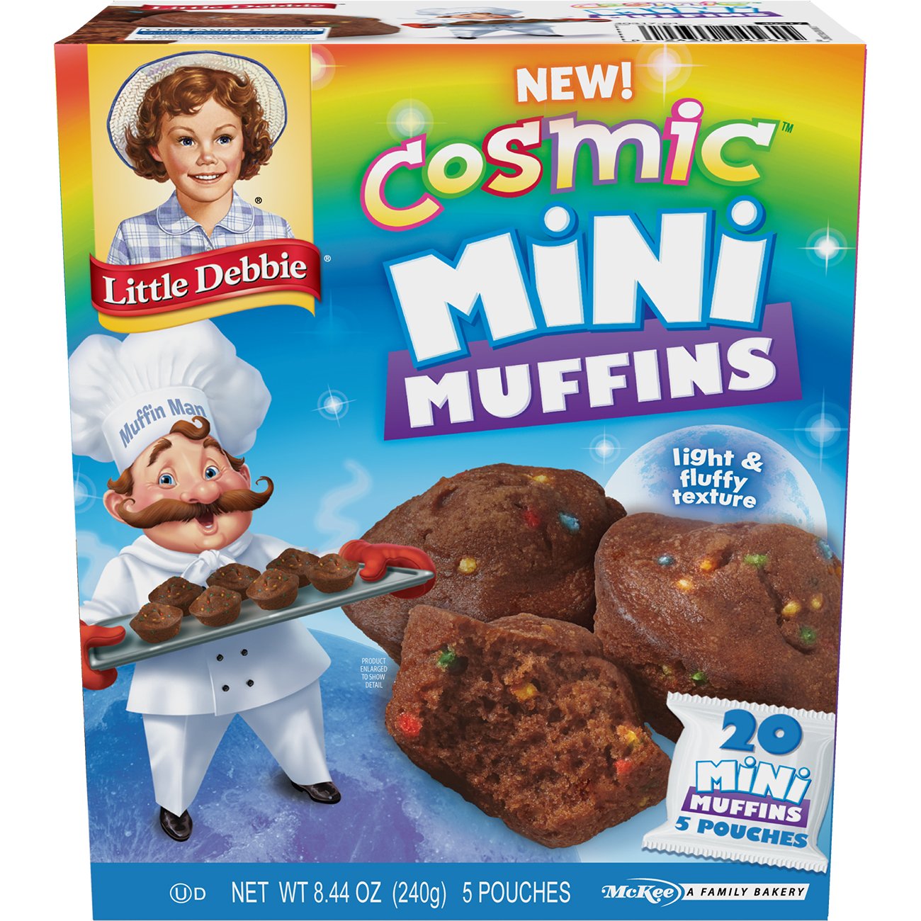 Little Debbie Cosmic Mini Muffins Pouches - Shop Snack cakes at H-E-B