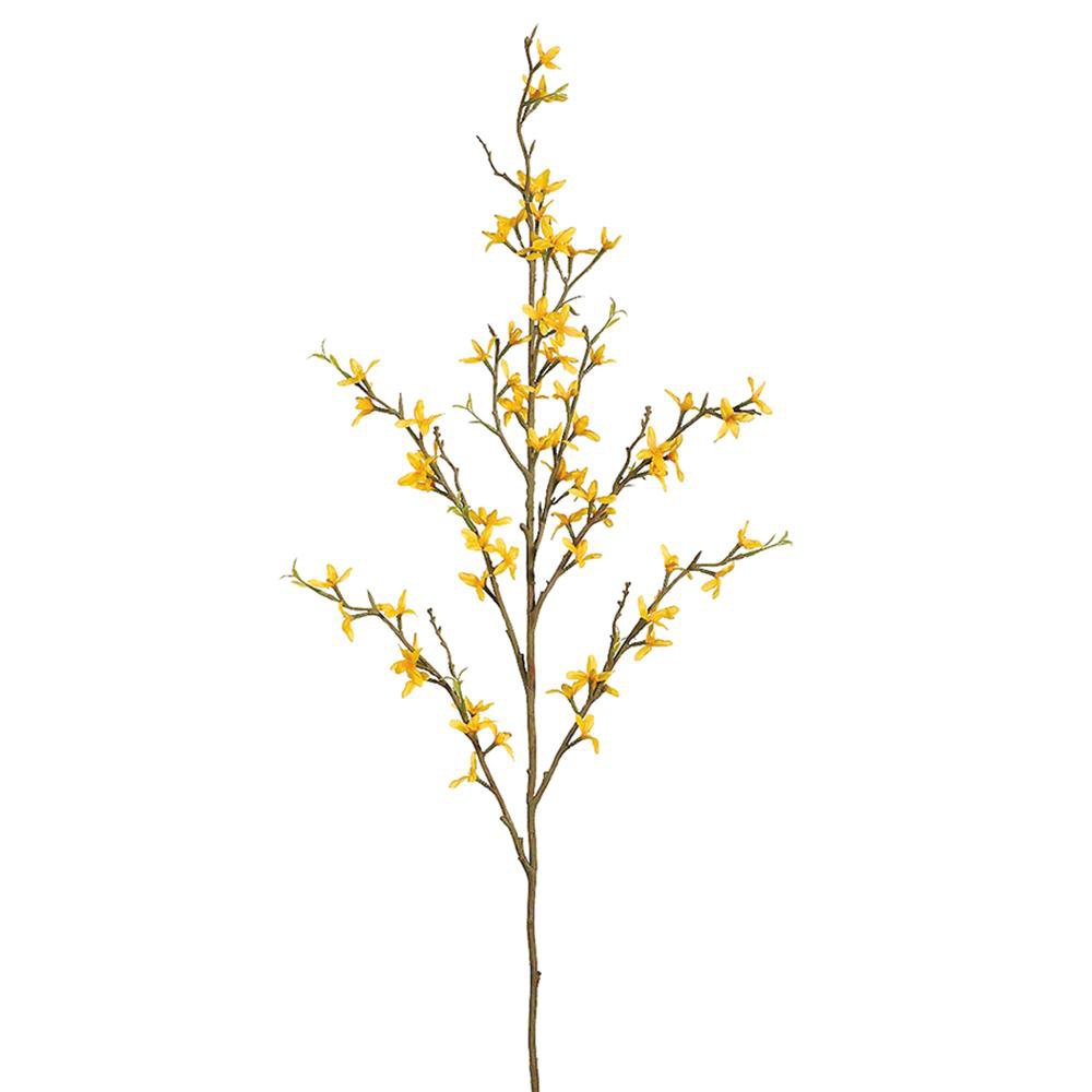 Haven + Key Gold Forsythia Faux Botanical Spray - Shop Seasonal decor ...