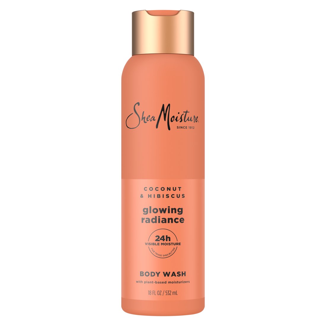 Shea Moisture Glowing Radiance Body Wash - Coconut & Hibiscus - Shop ...