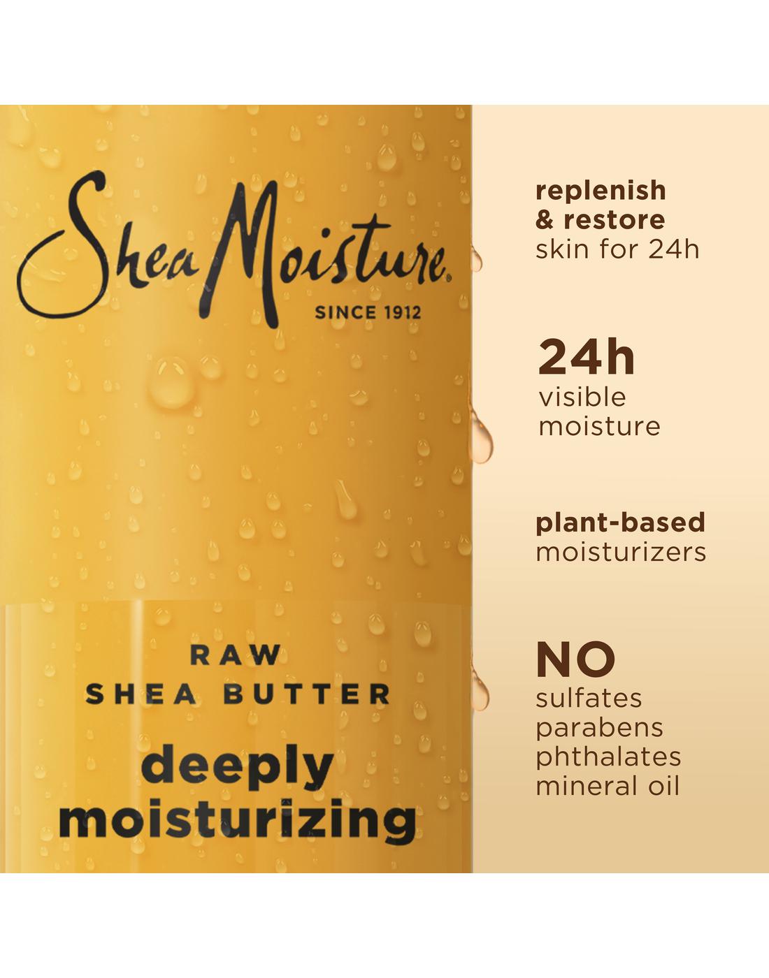 Shea Moisture Deeply Moisturizing Body Wash - Raw Shea Butter - Shop ...