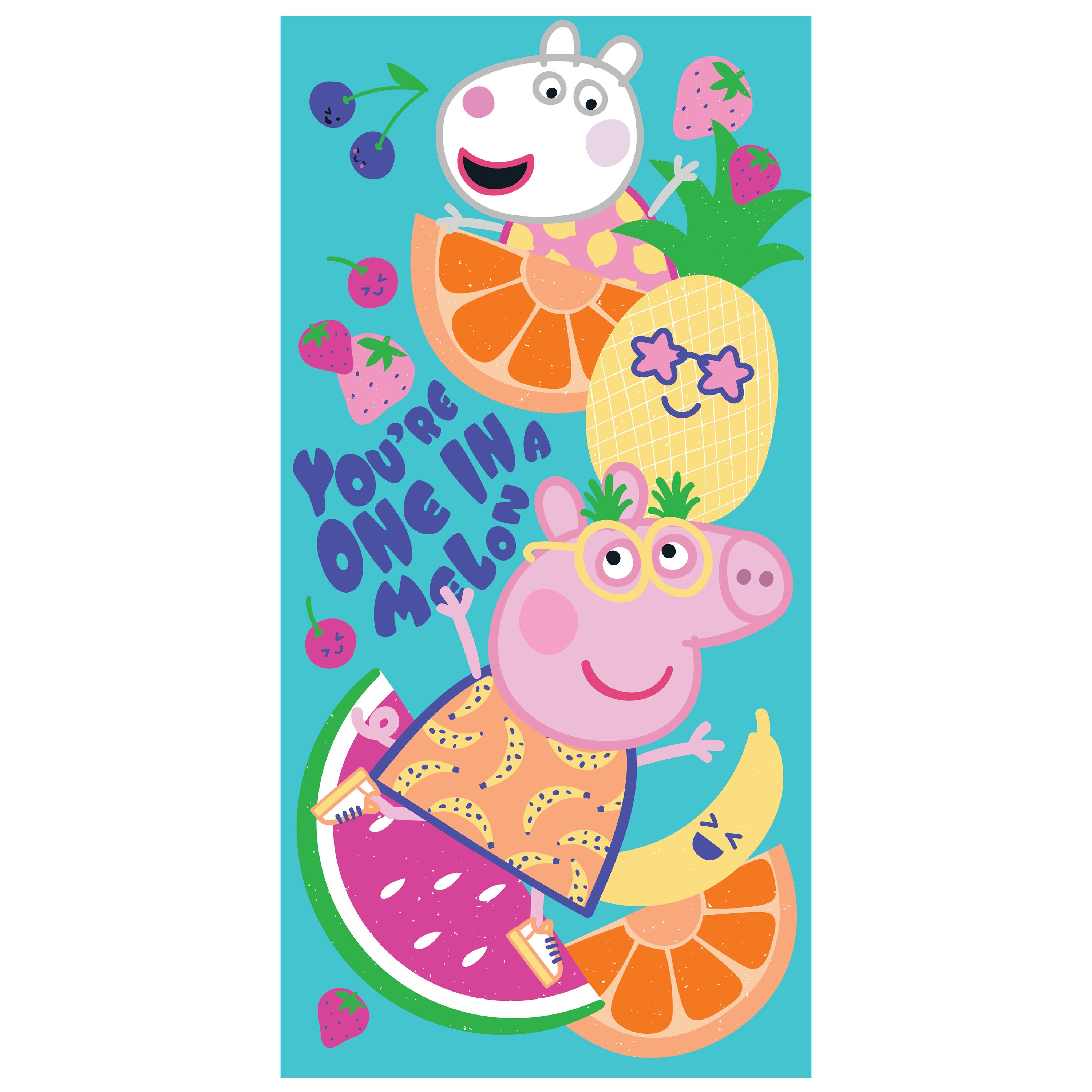 Northwest Peppa Pig Fruit Salad Microfiber Beach Towel - Shop Towels ...