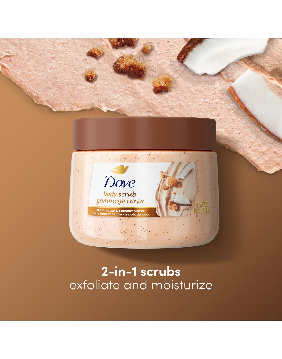 Dove Body Scrub - Brown Sugar & Coconut Butter - Shop Body scrubs at H-E-B