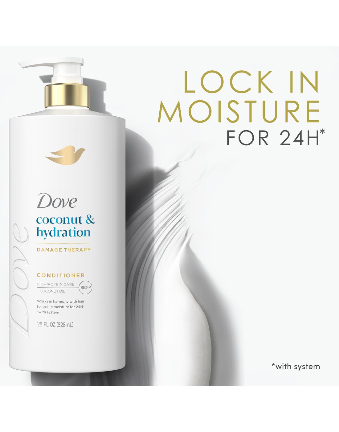 Dove Coconut & Hydration Damage Therapy Conditioner - Shop Shampoo ...