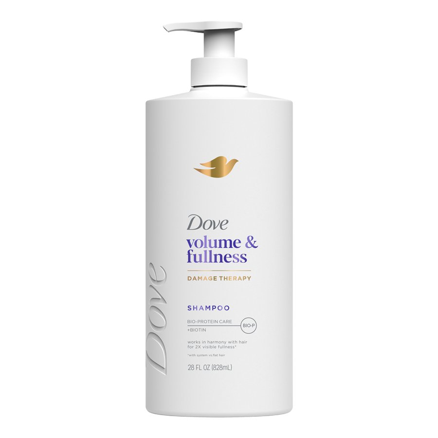 Dove Volume & Fullness Damage Therapy Shampoo - Shop Shampoo ...