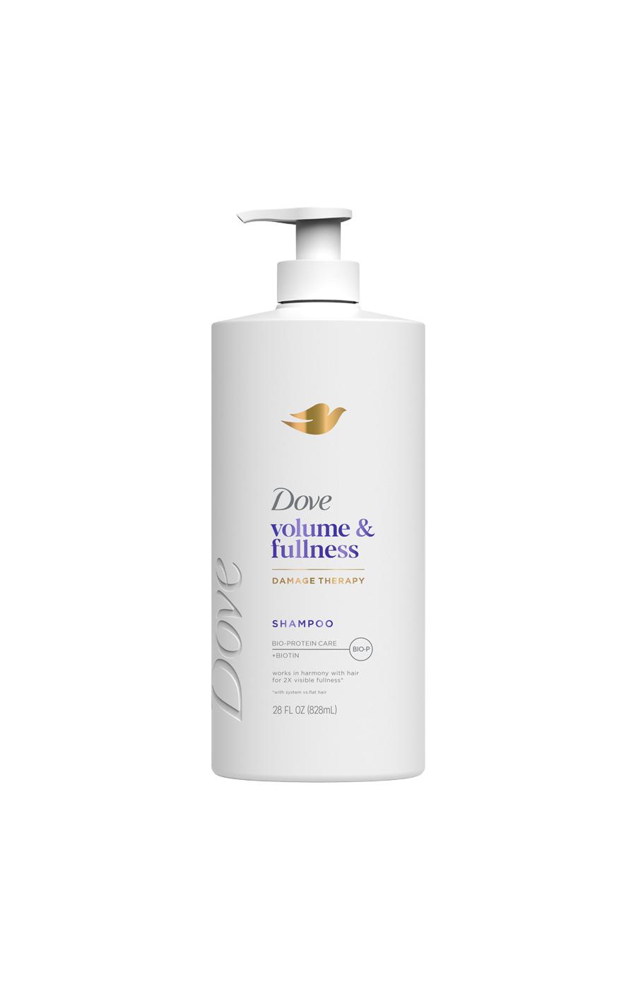 Dove Volume & Fullness Damage Therapy Shampoo - Shop Shampoo ...