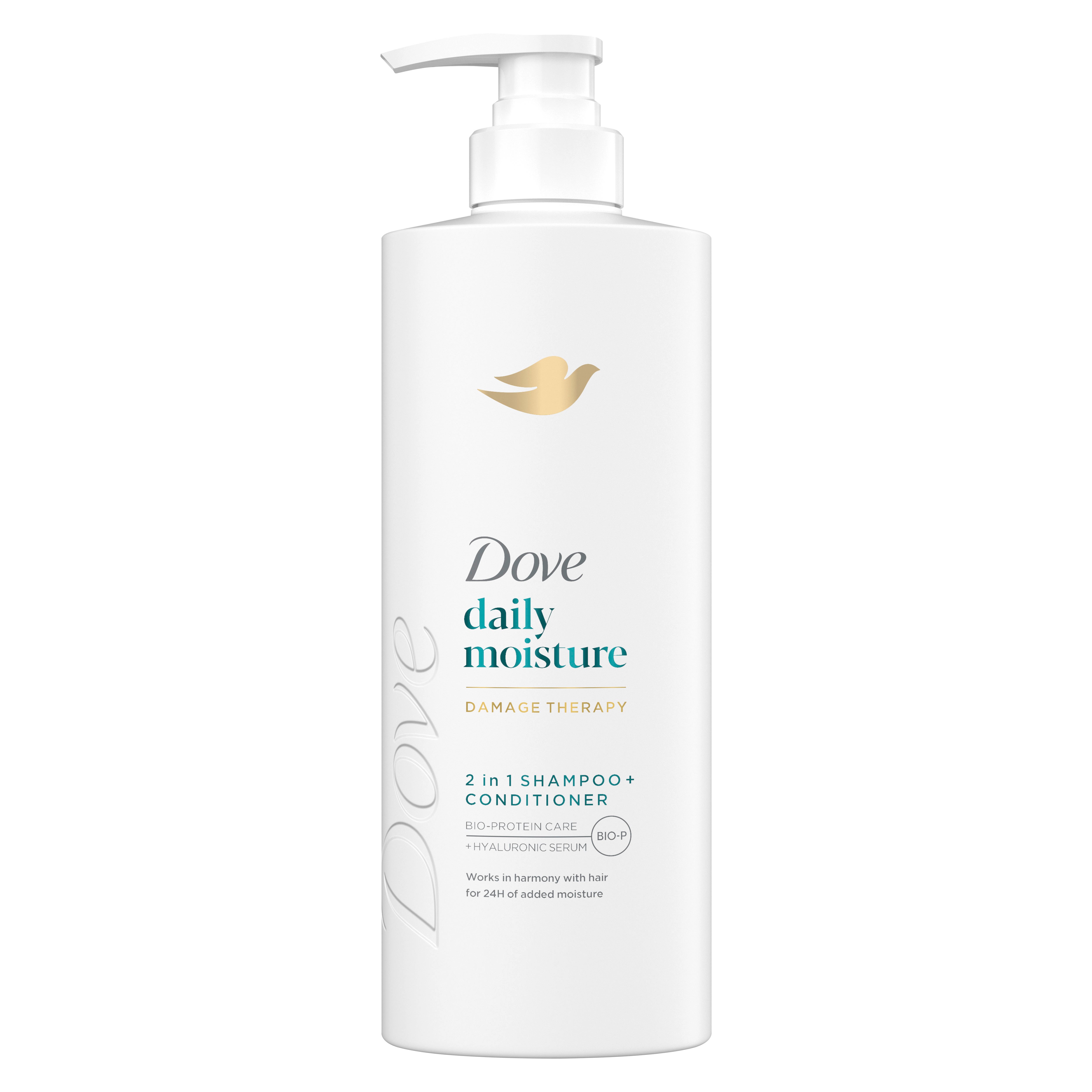 Dove Daily Moisture 2-In-1 Shampoo & Conditioner - Shop Shampoo ...