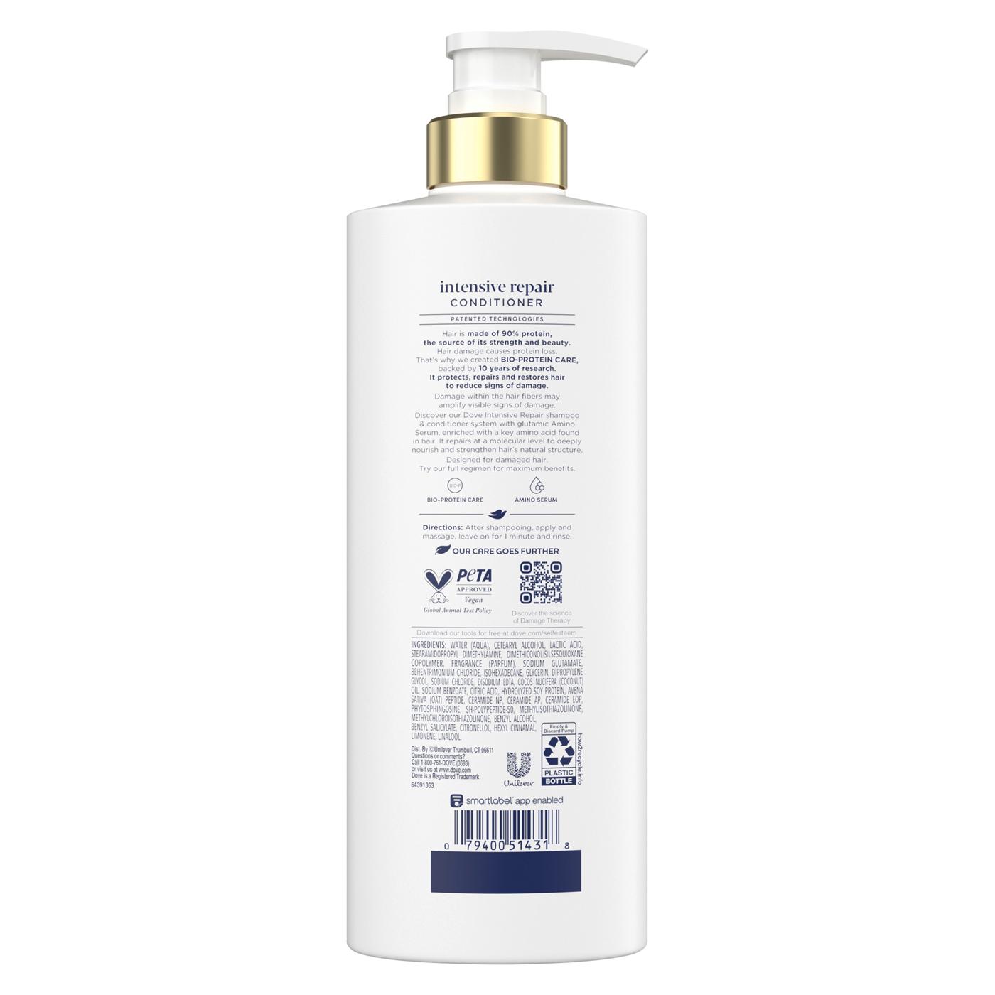 Dove Intensive Repair Damage Therapy Conditioner with Ceramides - Shop ...