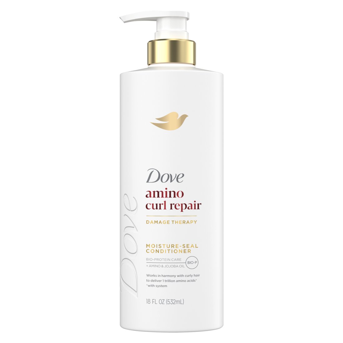 Dove Amino Curl Repair Damage Therapy Conditioner - Shop Shampoo ...
