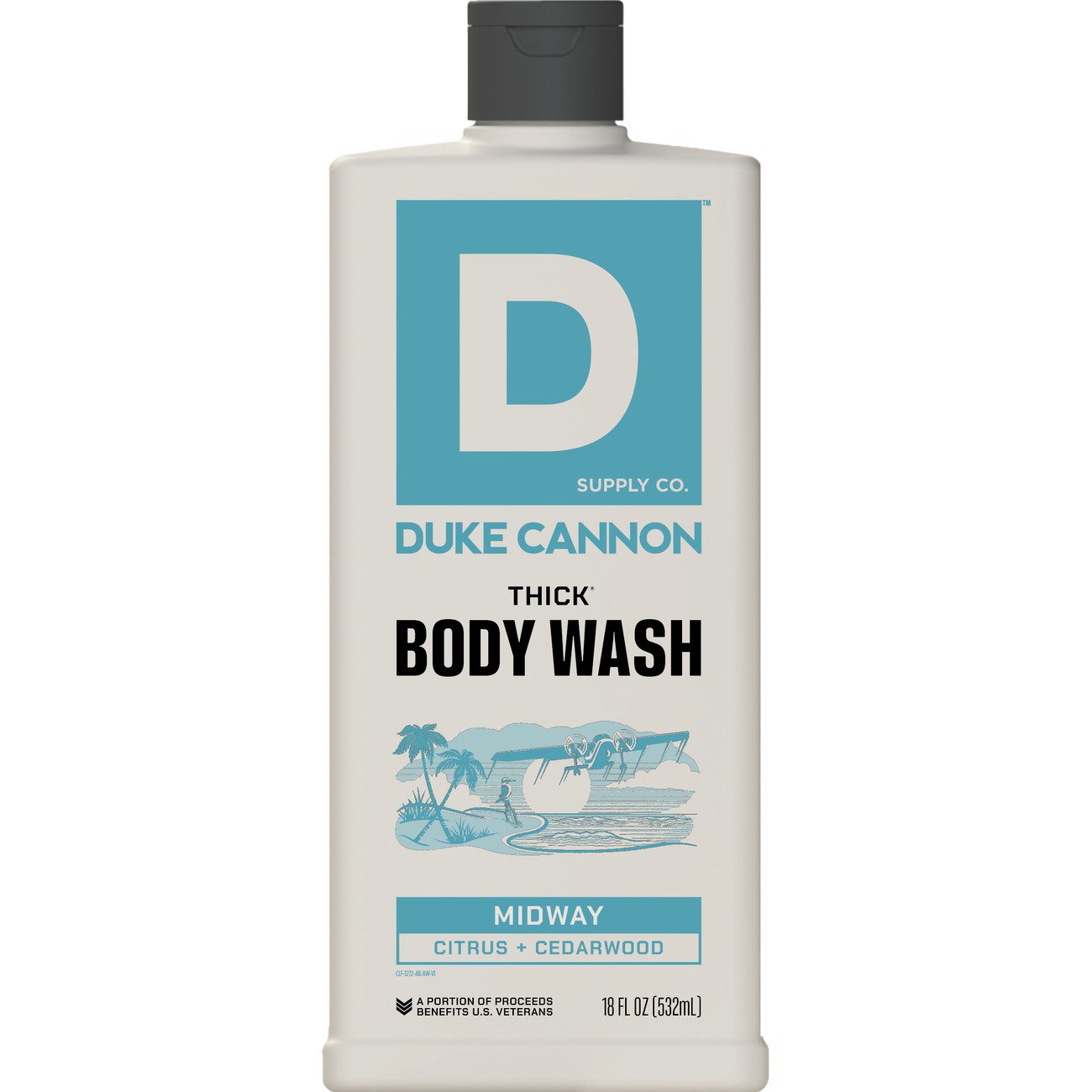Duke Cannon Thick Body Wash Midway - Citrus & Cedarwood - Shop Body ...