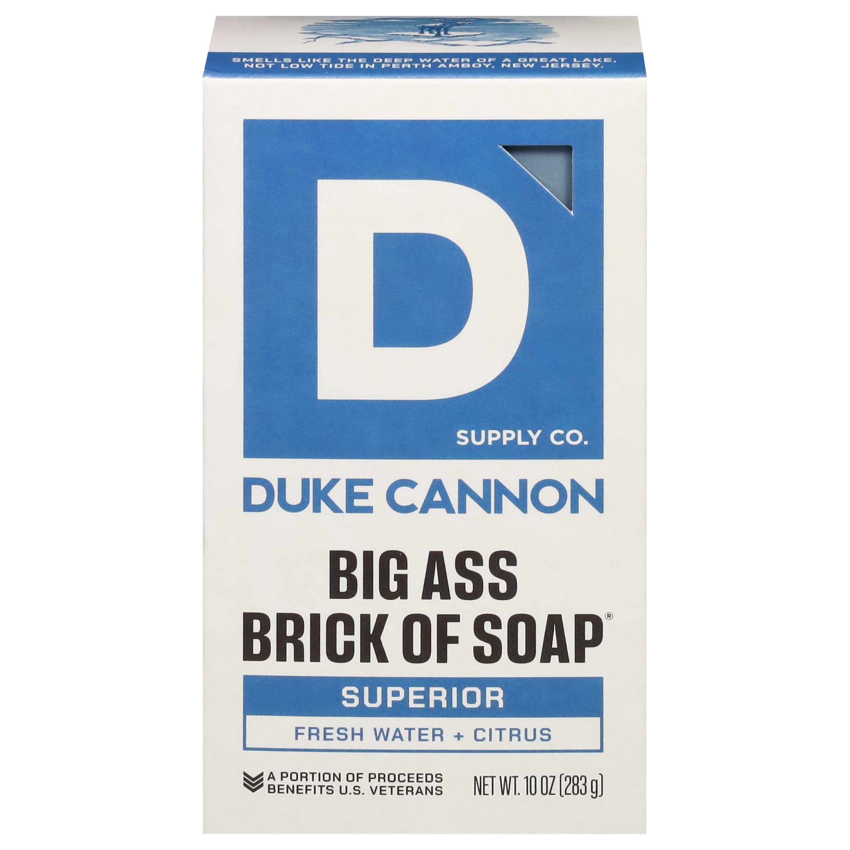 Duke Cannon Big Brick of Bar Soap Superior - Fresh Water & Citrus ...