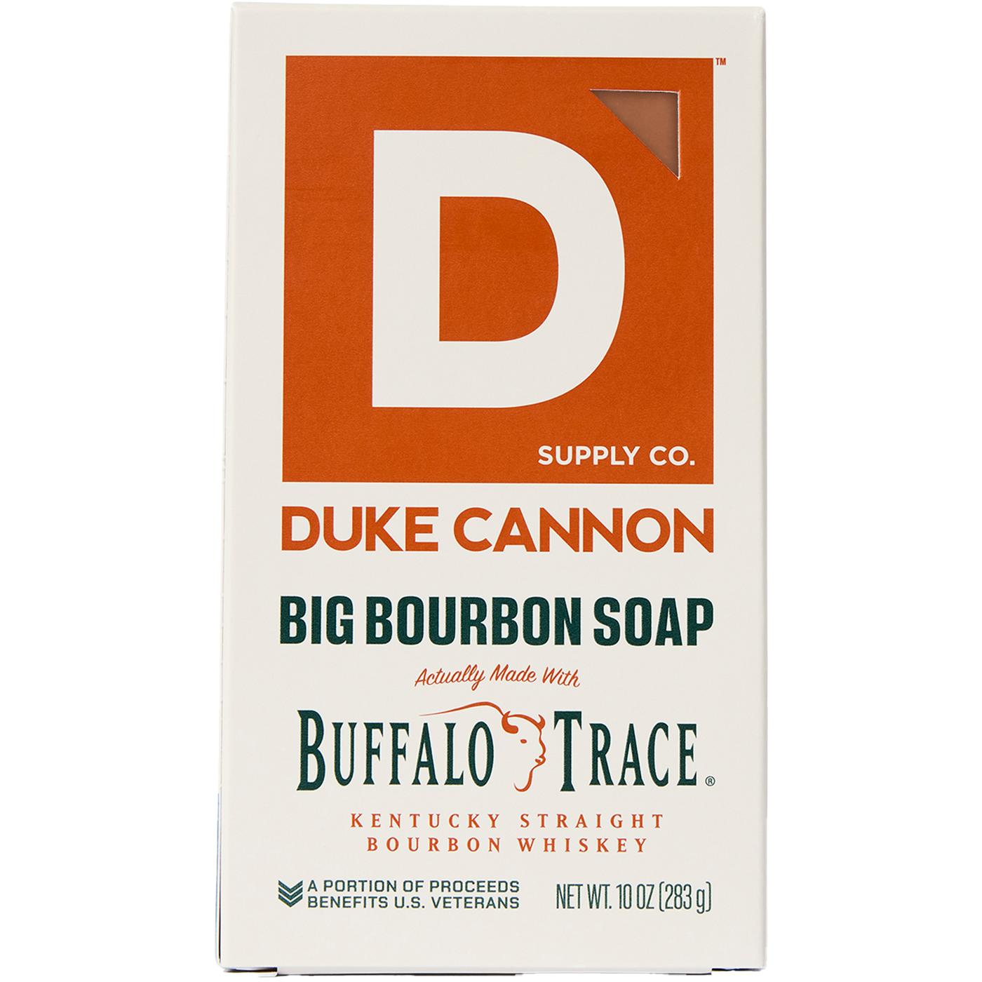 Duke Cannon Big Brick of Bar Soap Buffalo Trace Bourbon - Oak Barrel ...