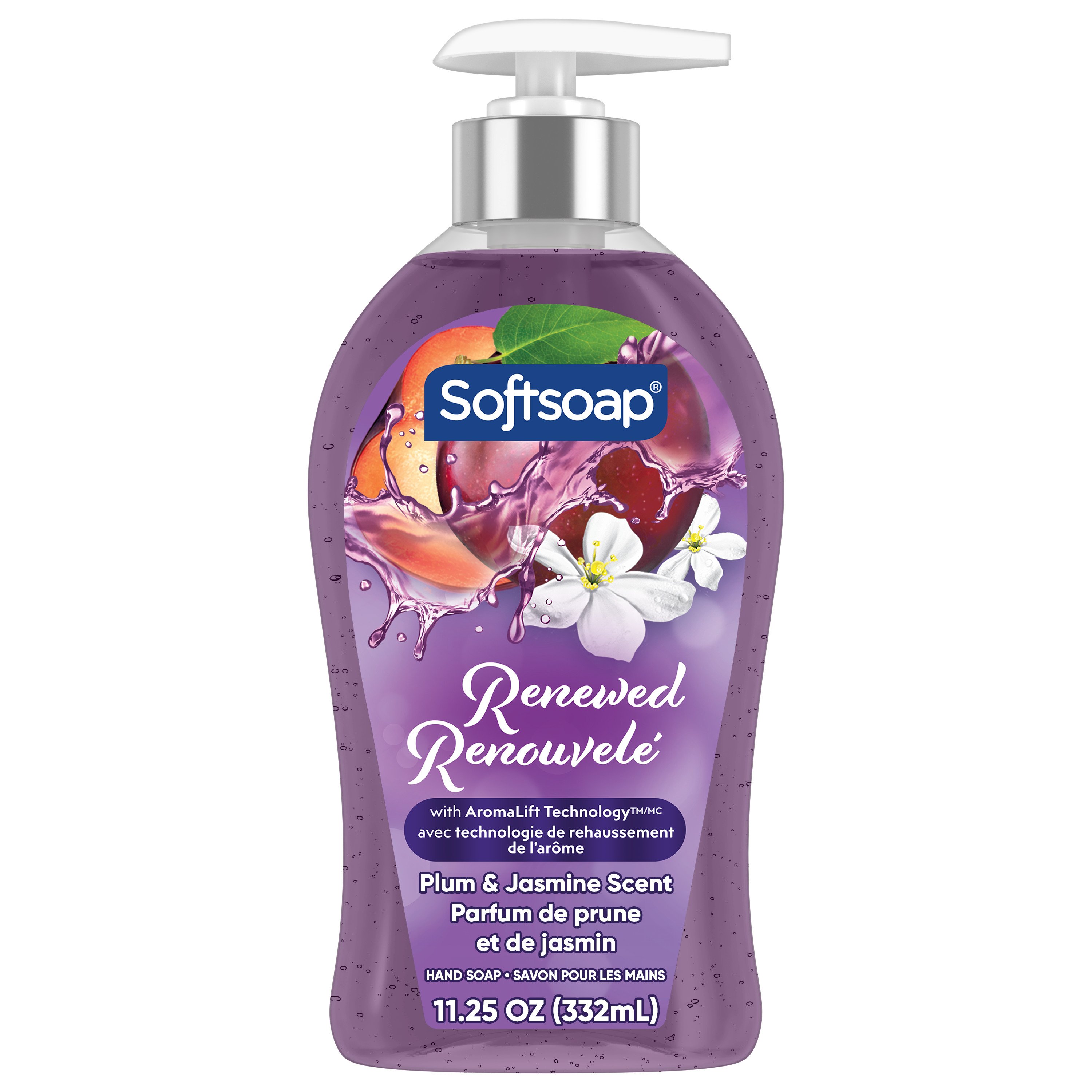 Softsoap Renewed Hand Soap - Plum & Jasmine - Shop Hand & bar soap at H-E-B