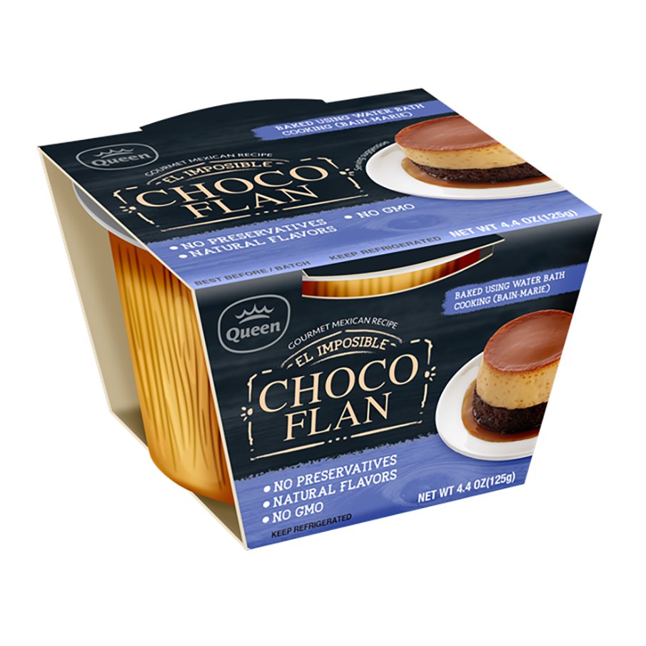 Queen El Imposible Choco Flan - Shop Flan & bread pudding at H-E-B