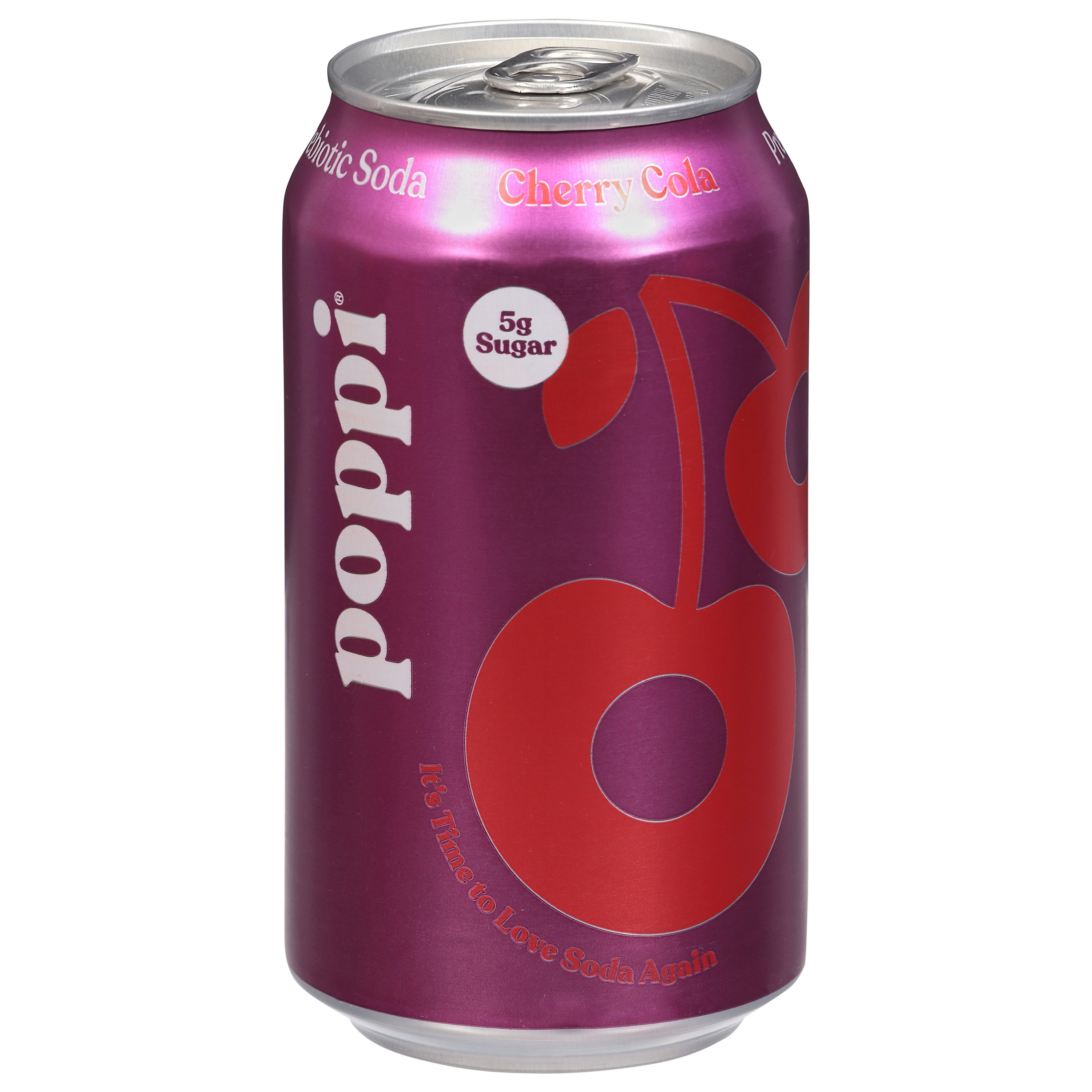 poppi Prebiotic Soda - Cherry Cola - Shop Soda at H-E-B