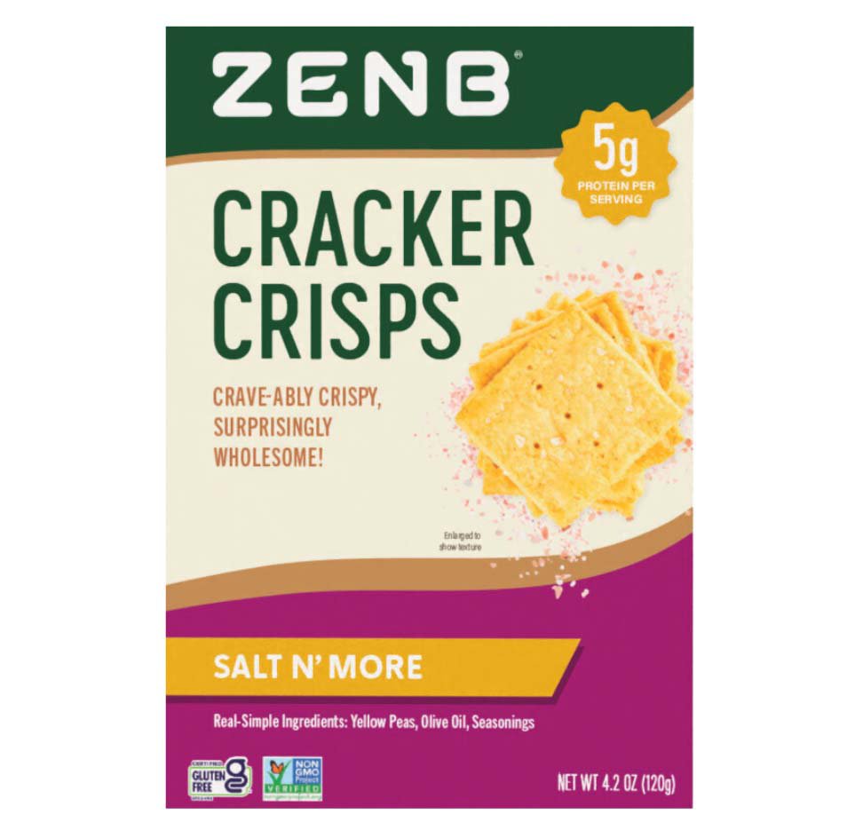 Zenb Cracker Crisps - Salt N' More - Shop Crackers & breadsticks at H-E-B