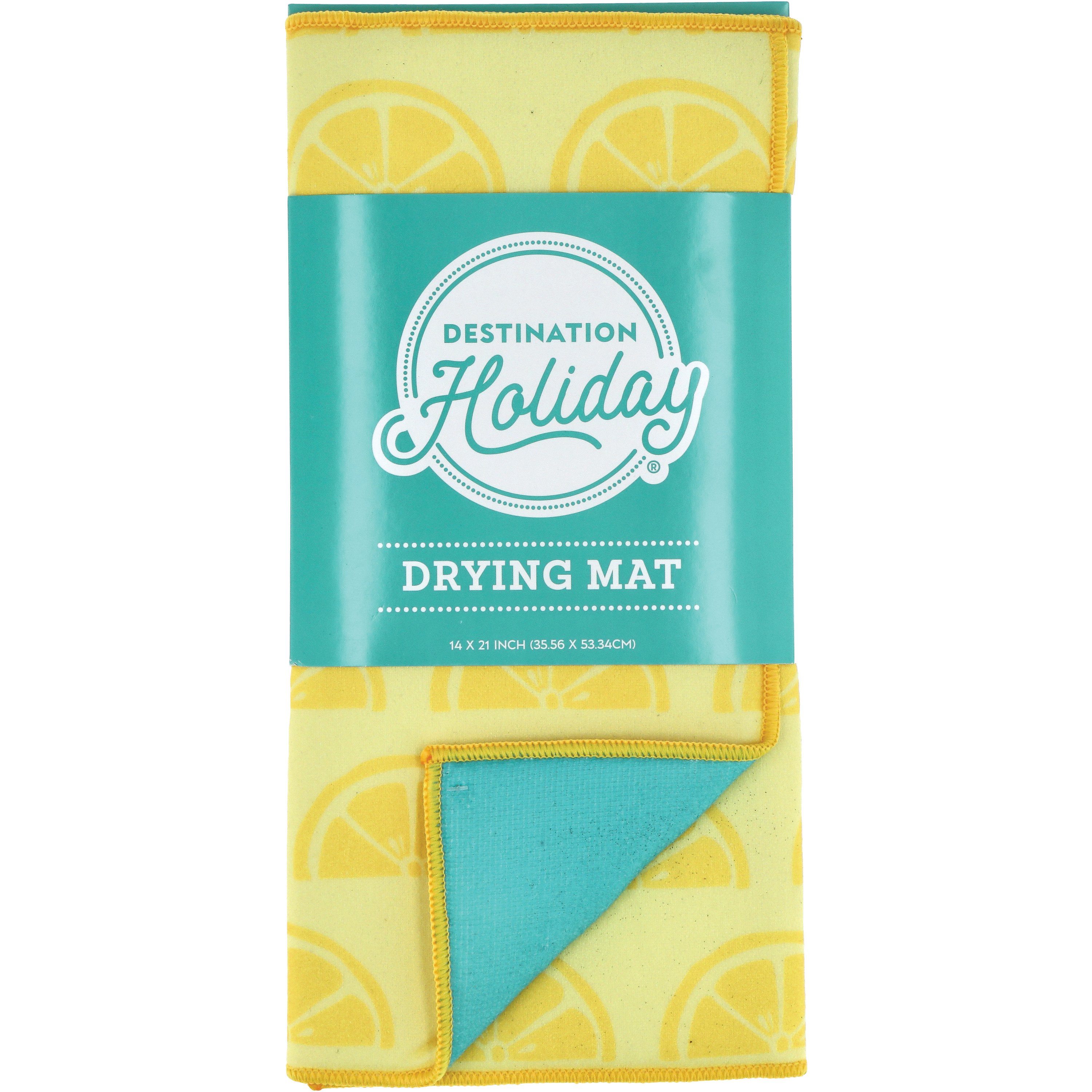 Destination Holiday Summer Drying Mat - Lemon Wedge - Shop Seasonal ...