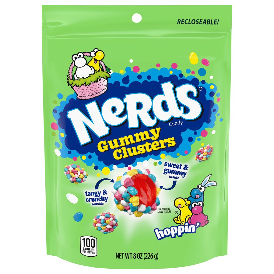 Nerds Hoppin' Gummy Clusters Easter Candy - Shop Candy at H-E-B