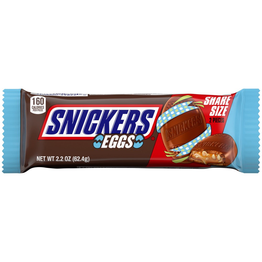Snickers Eggs Chocolate Easter Candy - Share Size - Shop Candy at H-E-B