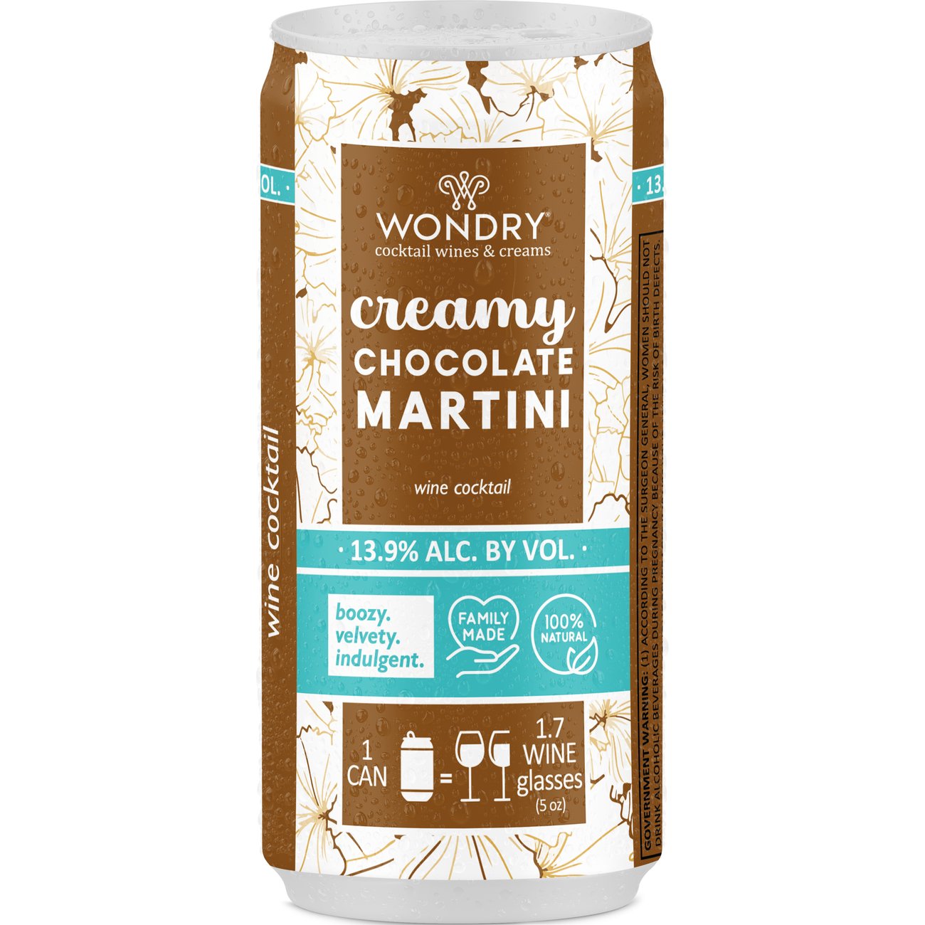 Wondry Organic Cocktail Creamy Chocolate Martini Wine Cocktail - Shop ...