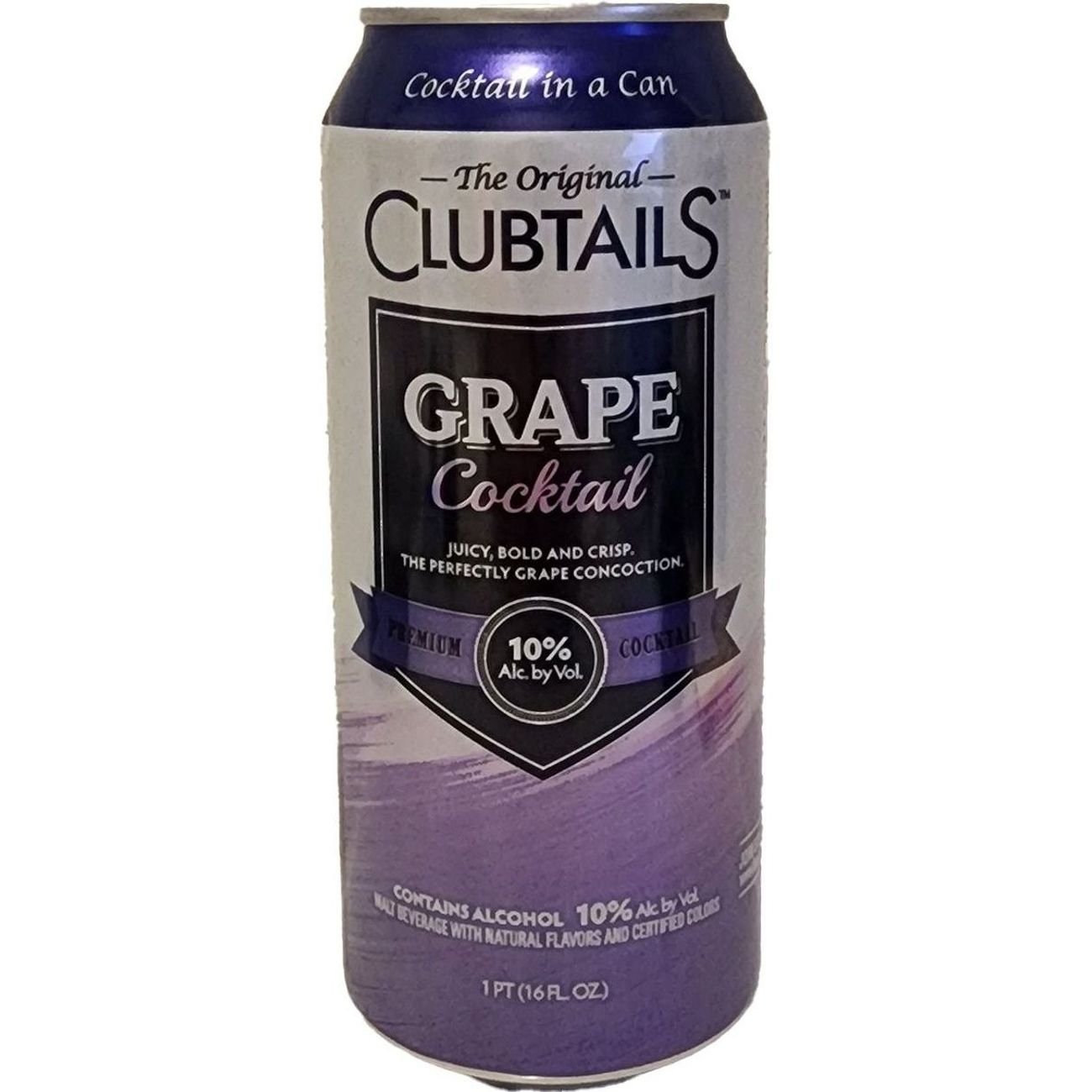 Clubtails Grape Cocktail Can - Shop Malt beverages & coolers at H-E-B