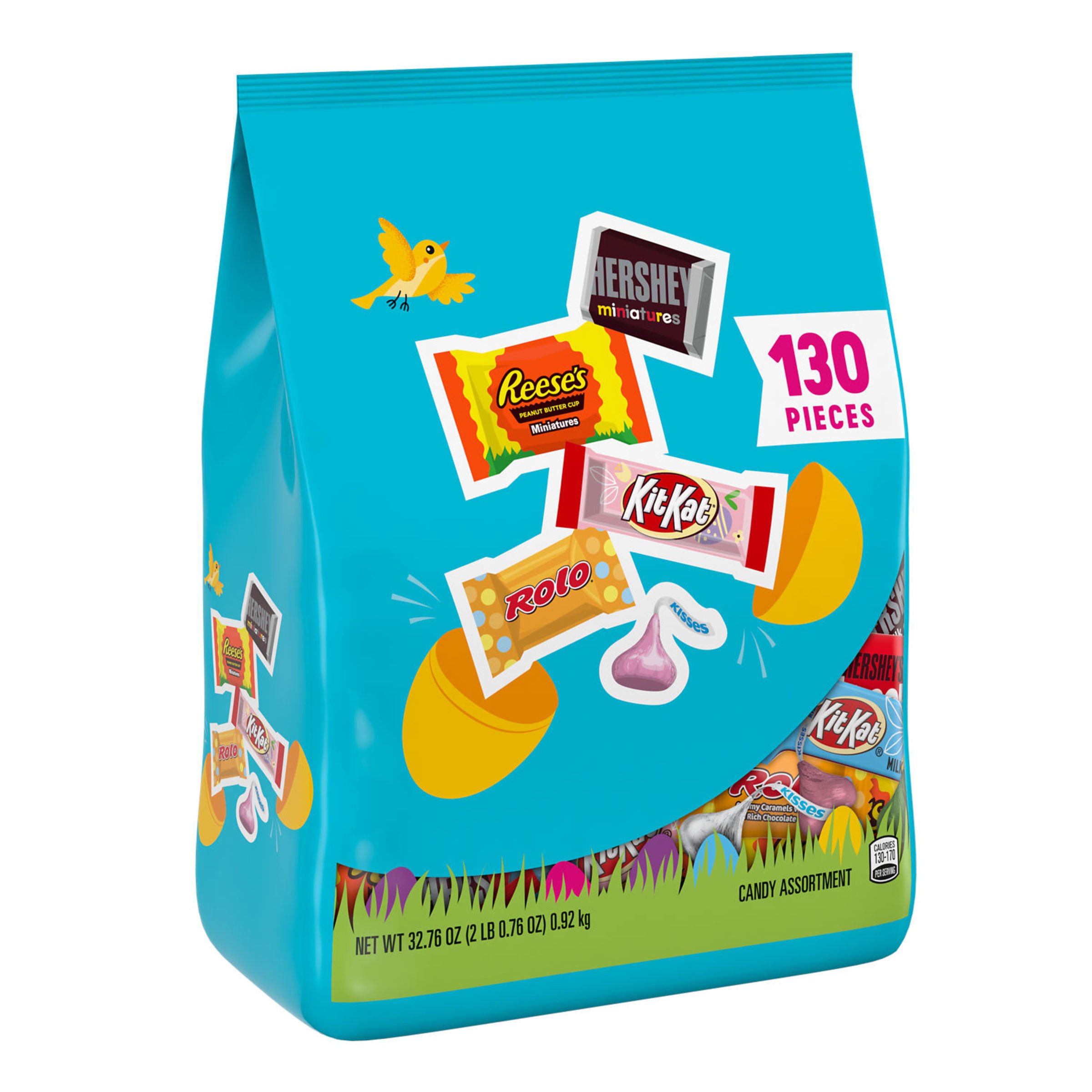 Hershey's, Reese's, Kit Kat & Rolo Assorted Chocolate Easter Candy ...