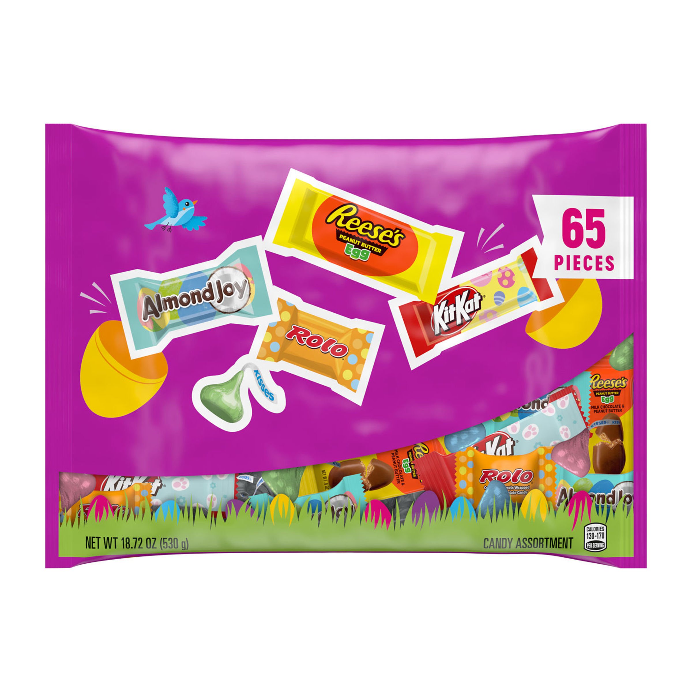 Reese's, Kit Kat, Rolo & Almond Joy Assorted Chocolate Easter Candy ...