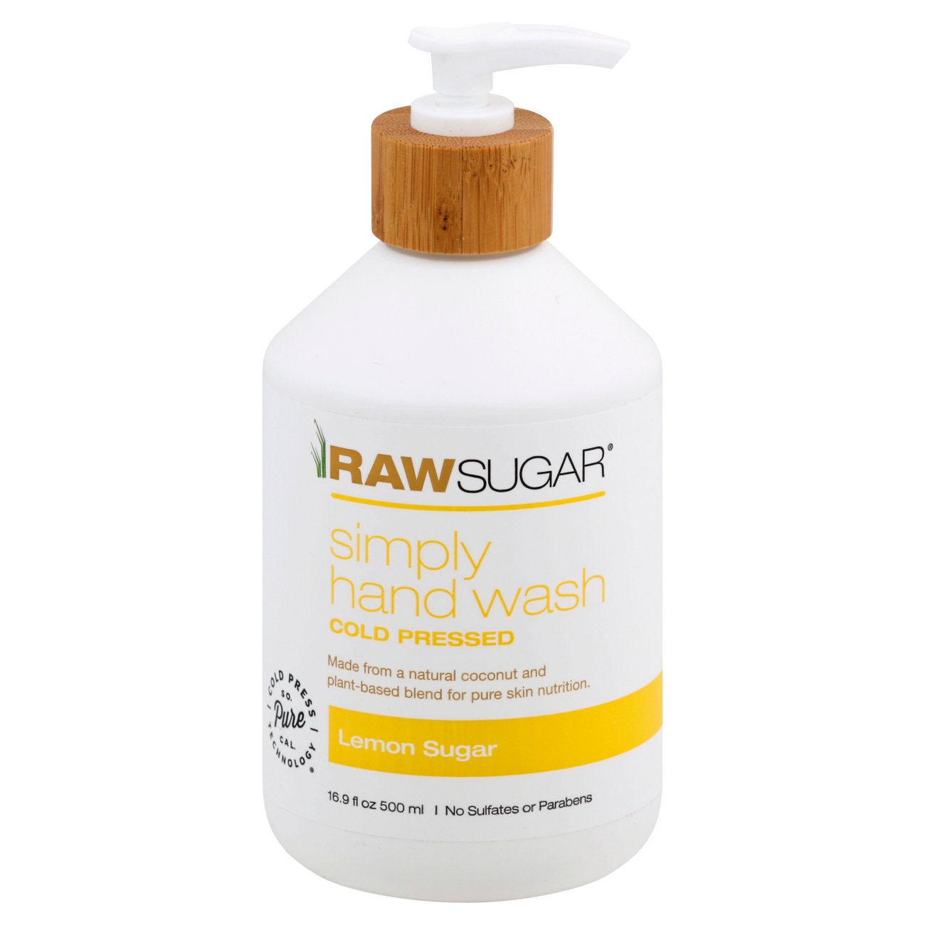 Raw Sugar Simply Hand Wash Cold Pressed - Lemon Sugar - Shop Hand & bar ...
