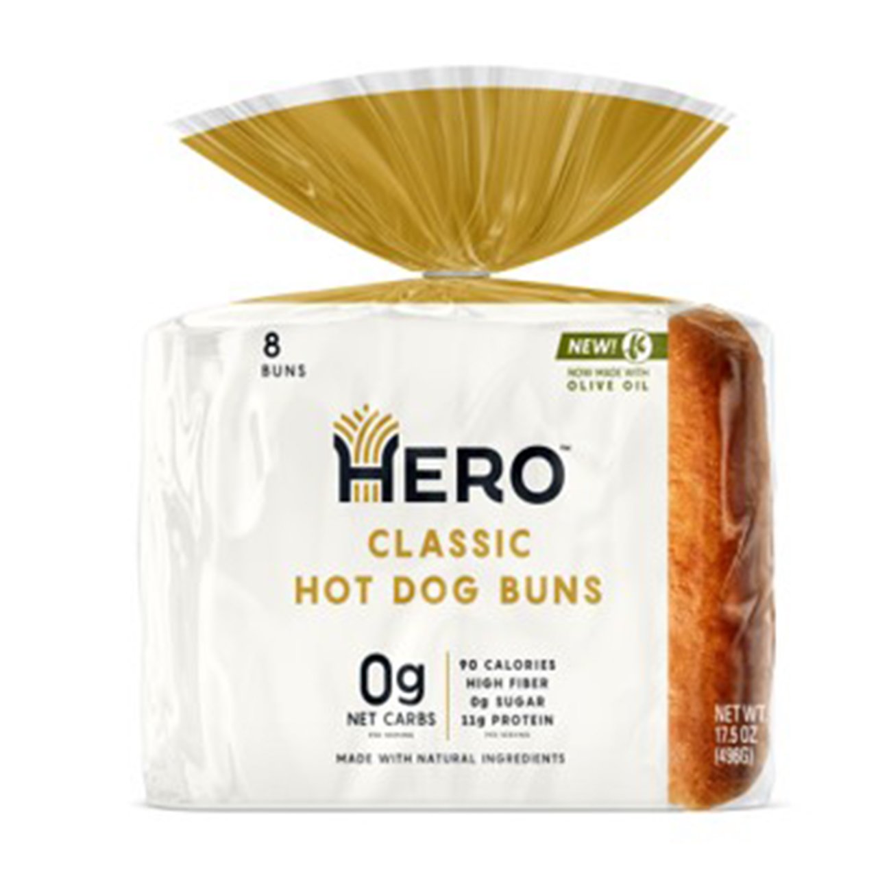 Hero Classic Hot Dog Buns - Shop Buns & rolls at H-E-B