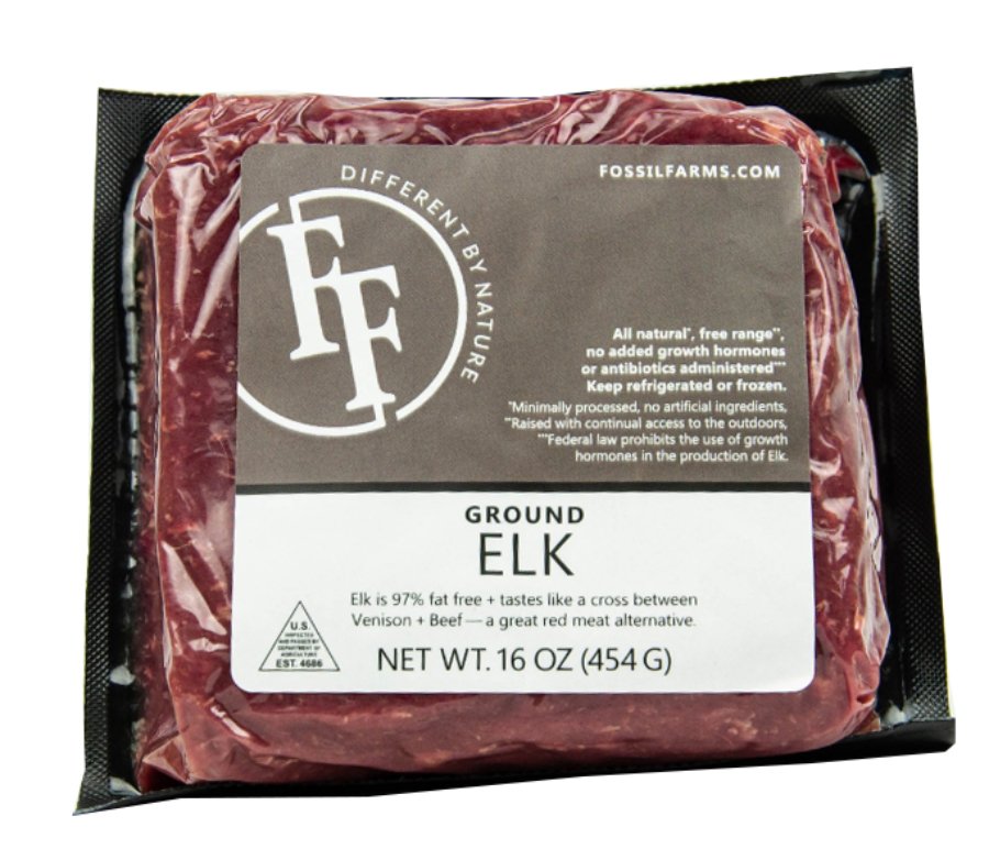 Fossil Farms Ground Elk, 16 oz | Central Market - Really Into Food