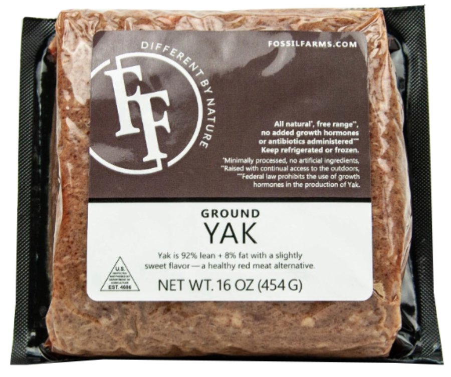 Fossil Farms Ground Yak, 16 oz | Central Market - Really Into Food